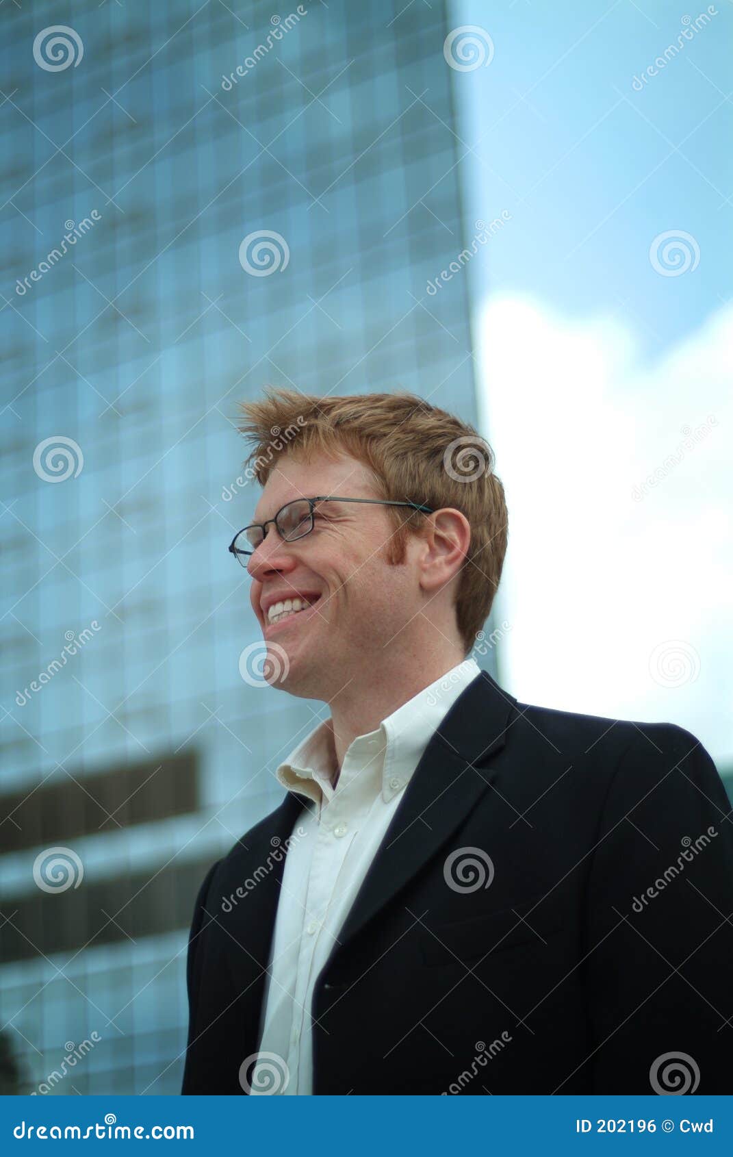 Businessman stock photo. Image of outside, office, downtown - 202196