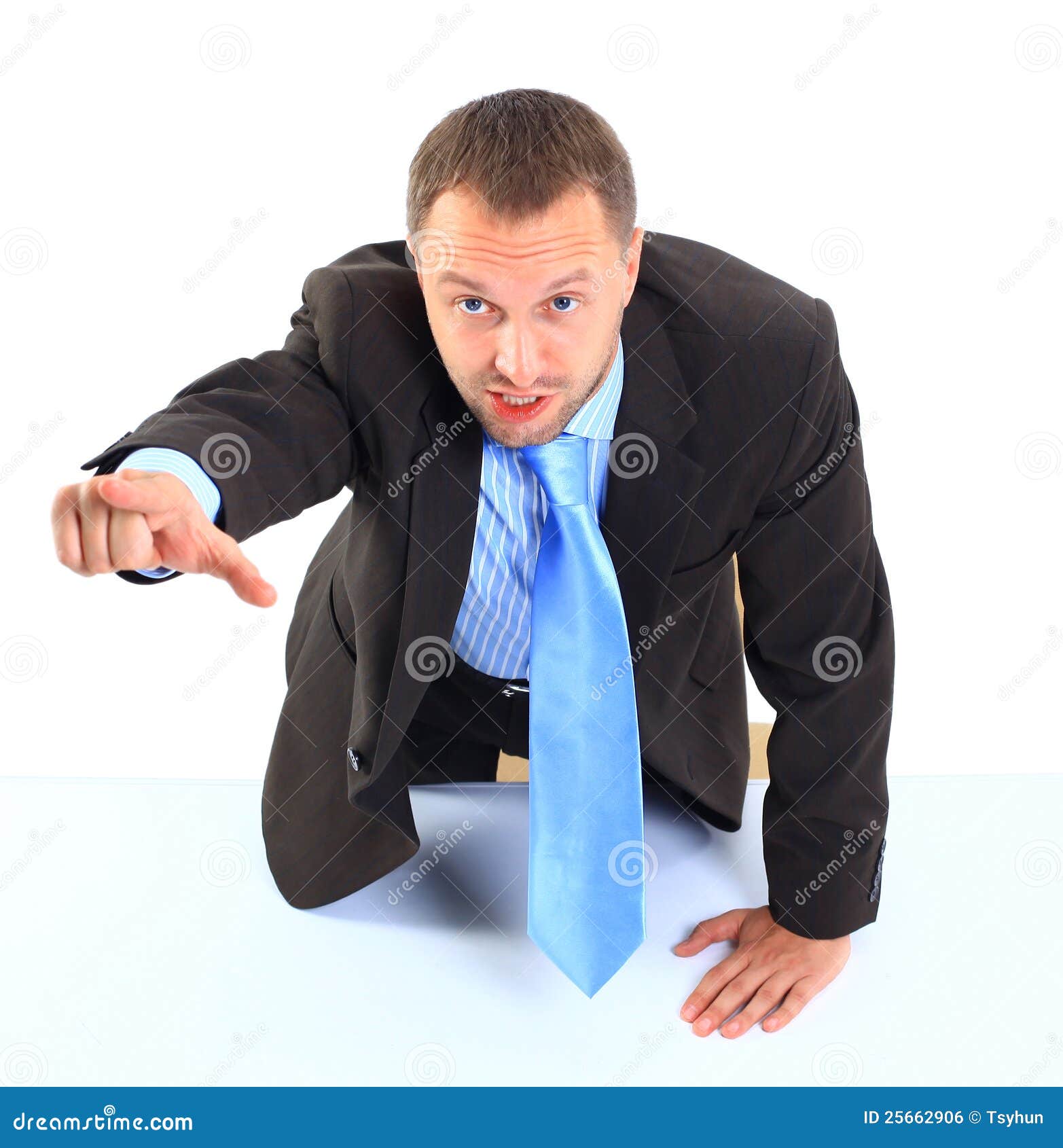 Businessman stock photo. Image of elegant, business, screaming - 25662906