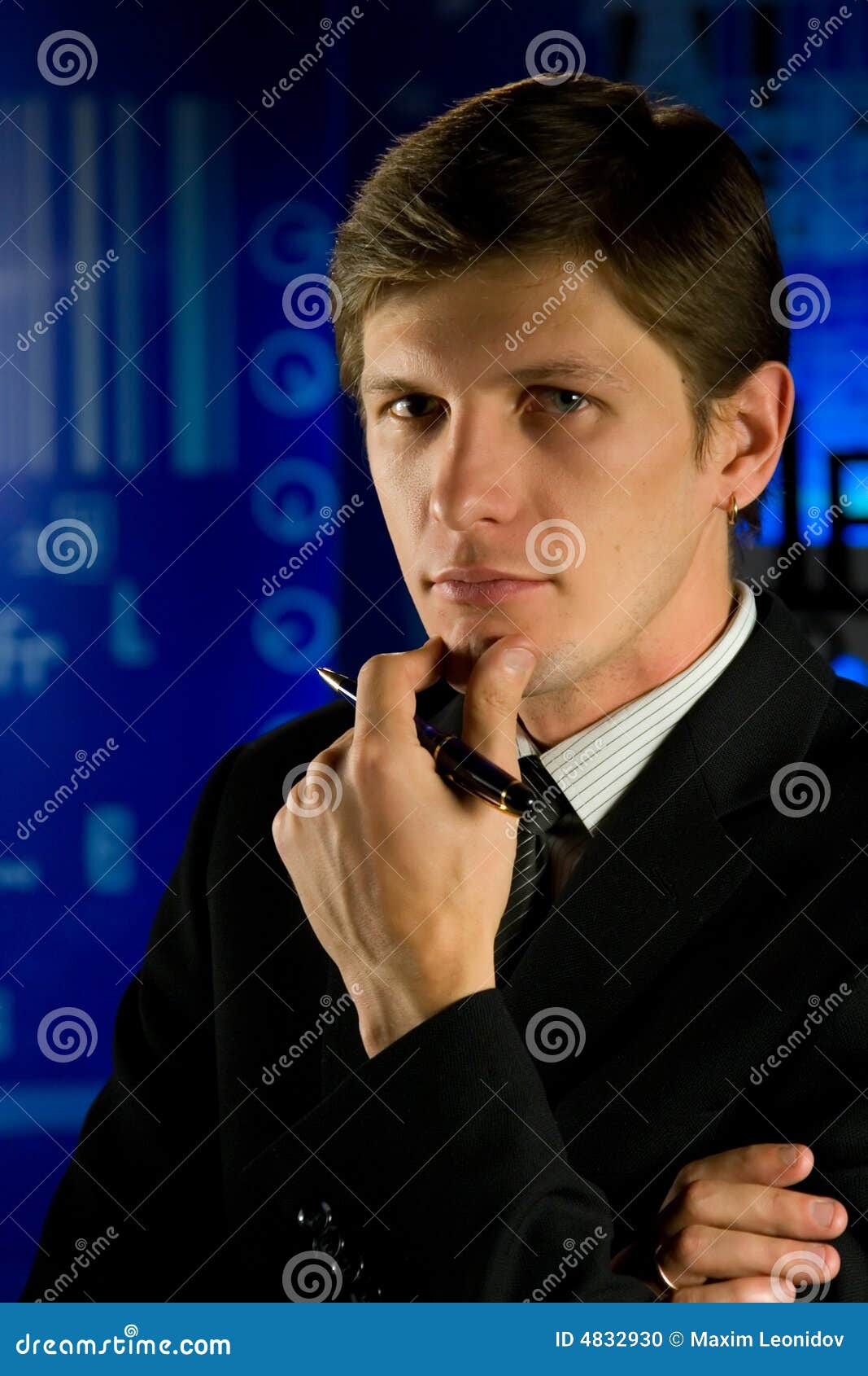 Businessman stock photo. Image of professional, confidence - 4832930