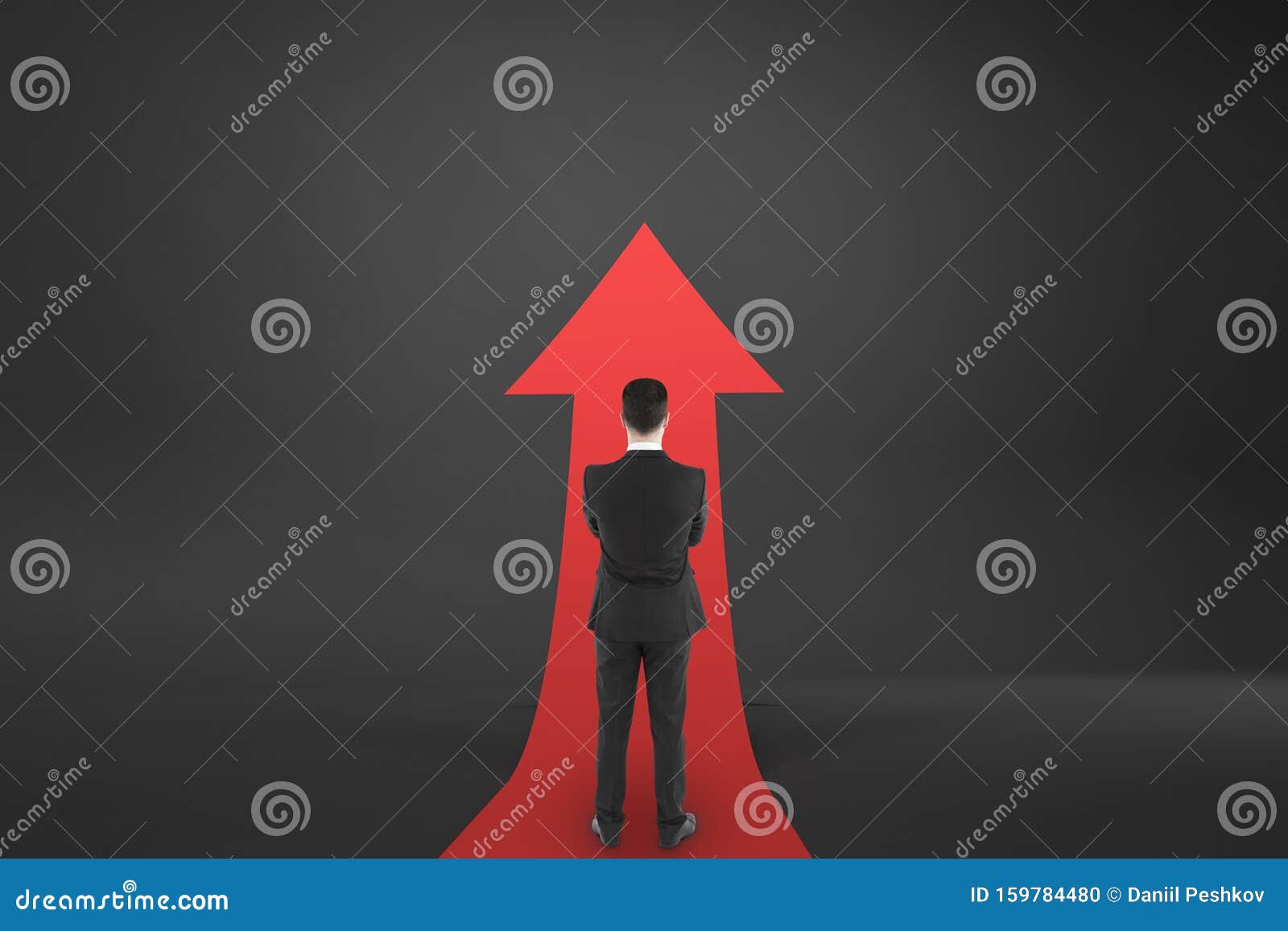 Growth and forward concept stock photo. Image of design - 159784480