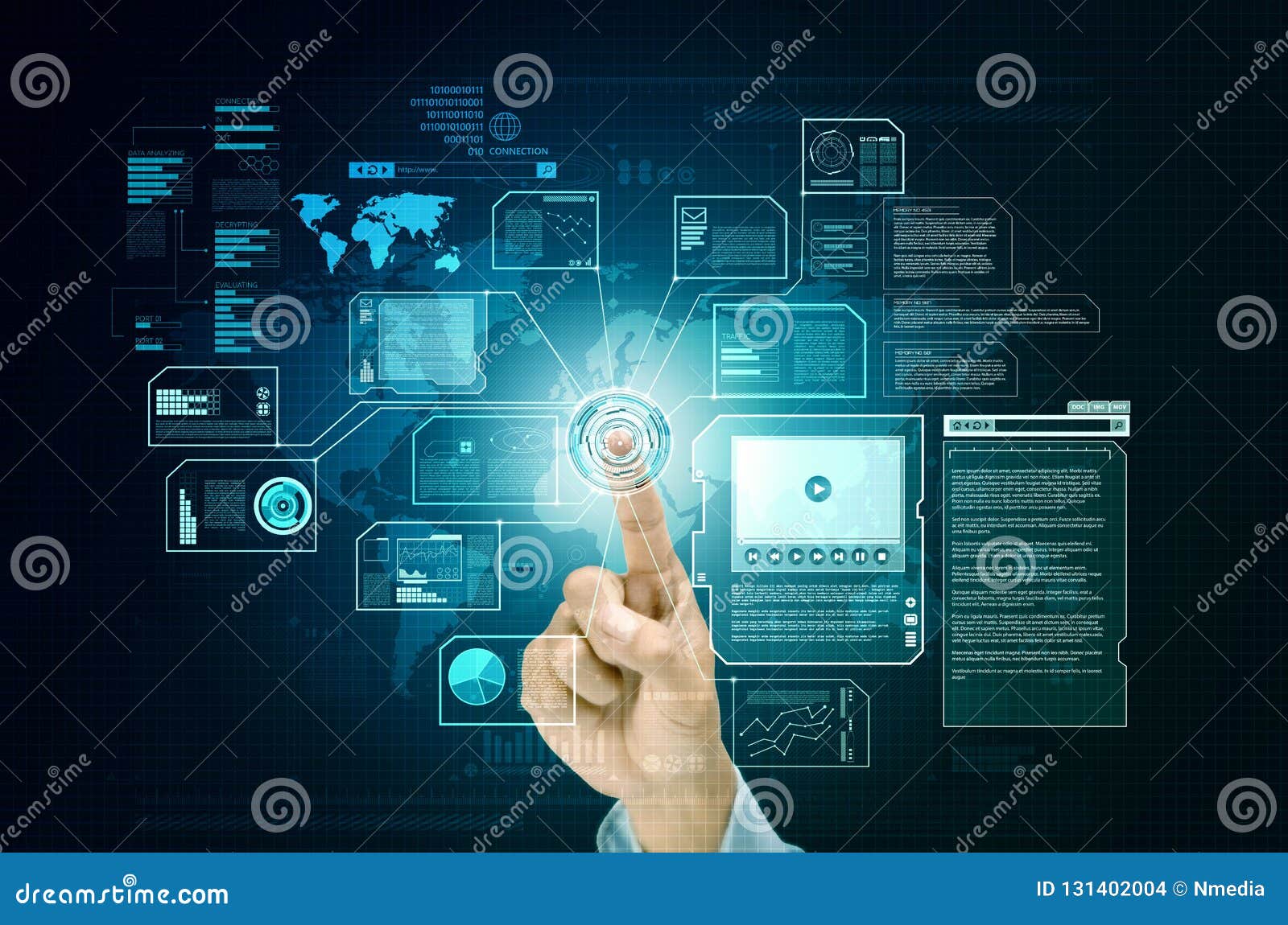 Internet Global and Worldwide Business Information Stock Photo - Image ...