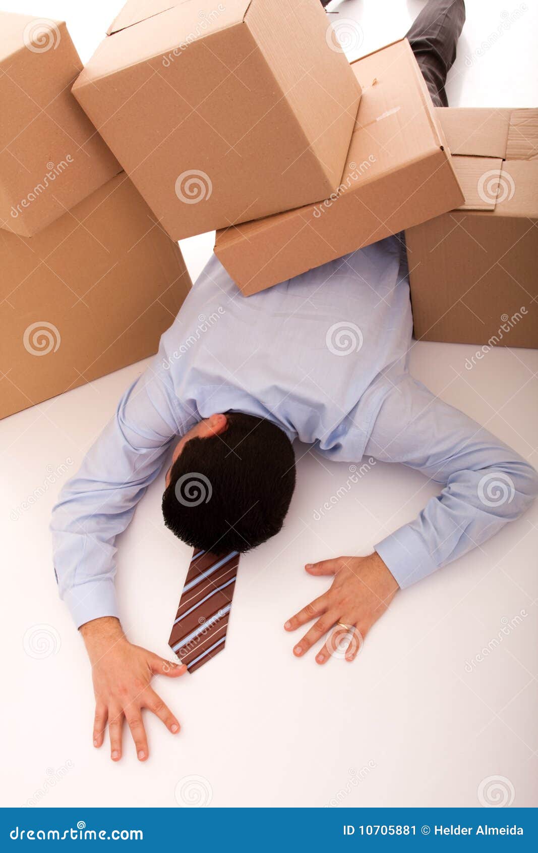 Businessman accident stock image. Image of hand, ideas - 10705881