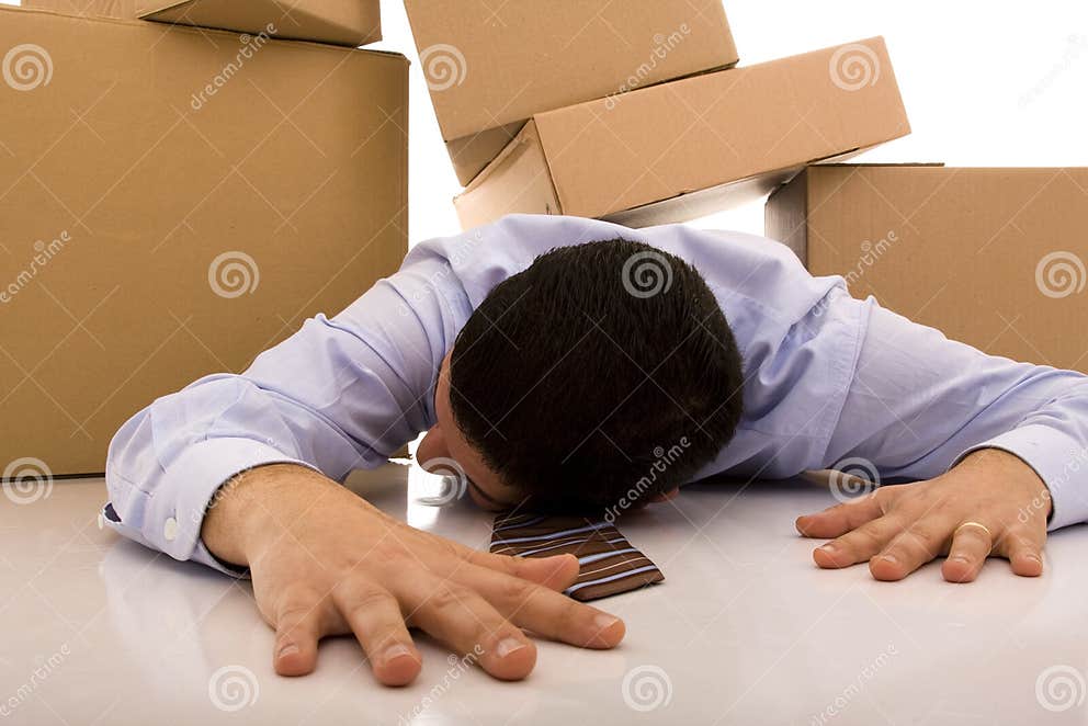 Businessman accident stock photo. Image of dead, death - 8554200
