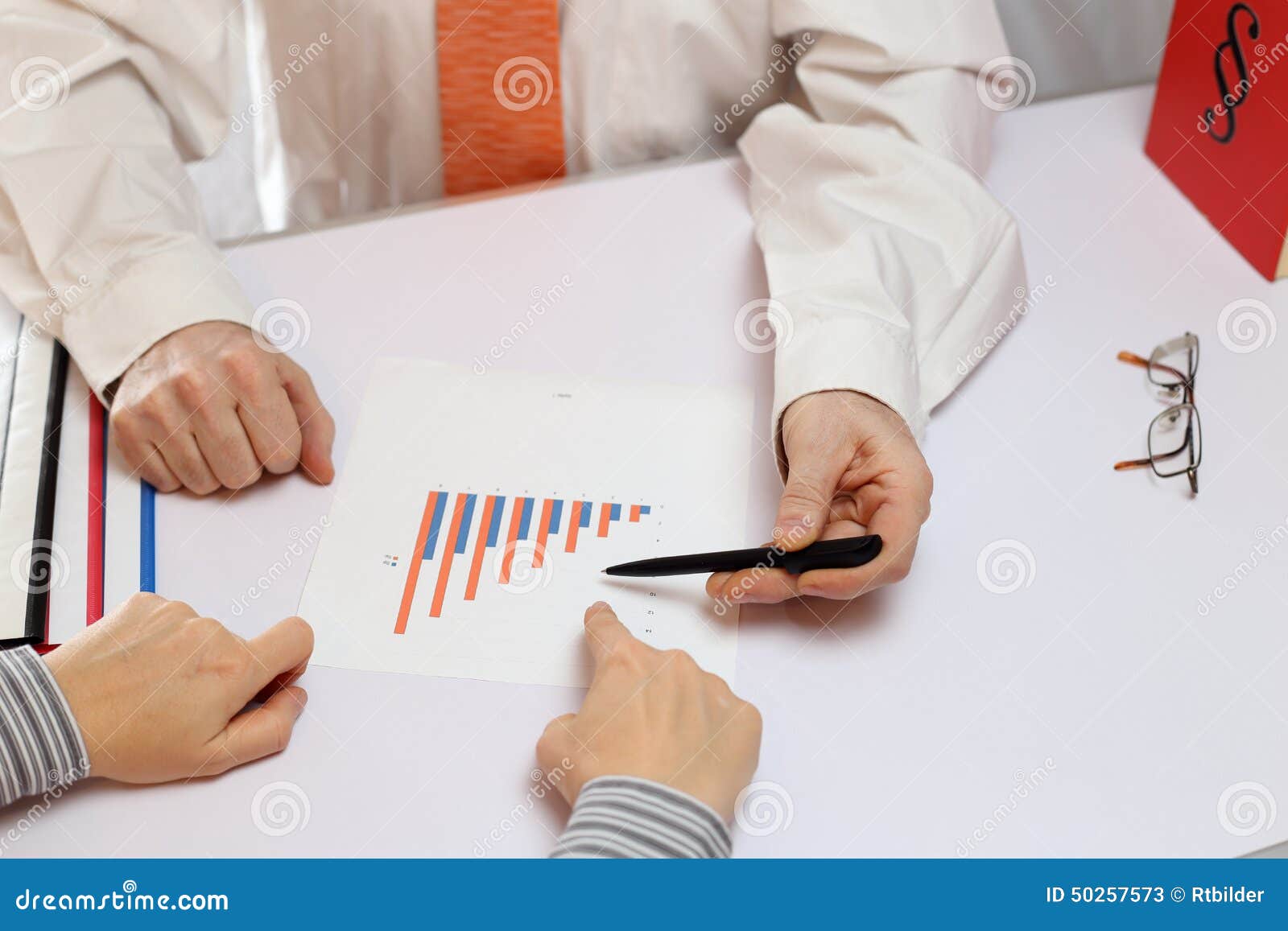 Businessman Advise a Client Stock Image - Image of executive, meeting ...