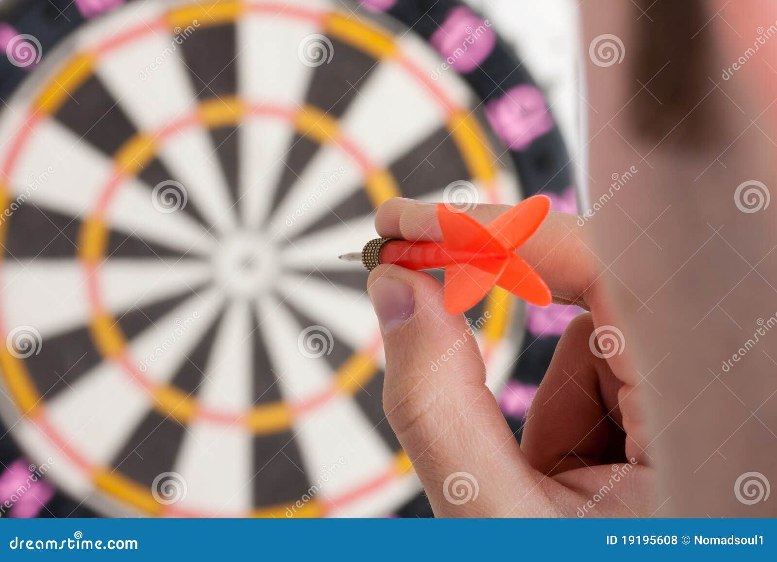 Businessman Aiming To Target Stock Photo - Image of goal, competition ...