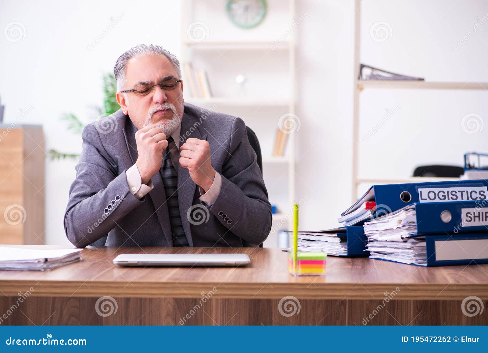 Businessman Angry and Furious at the Workplace Stock Photo - Image of ...