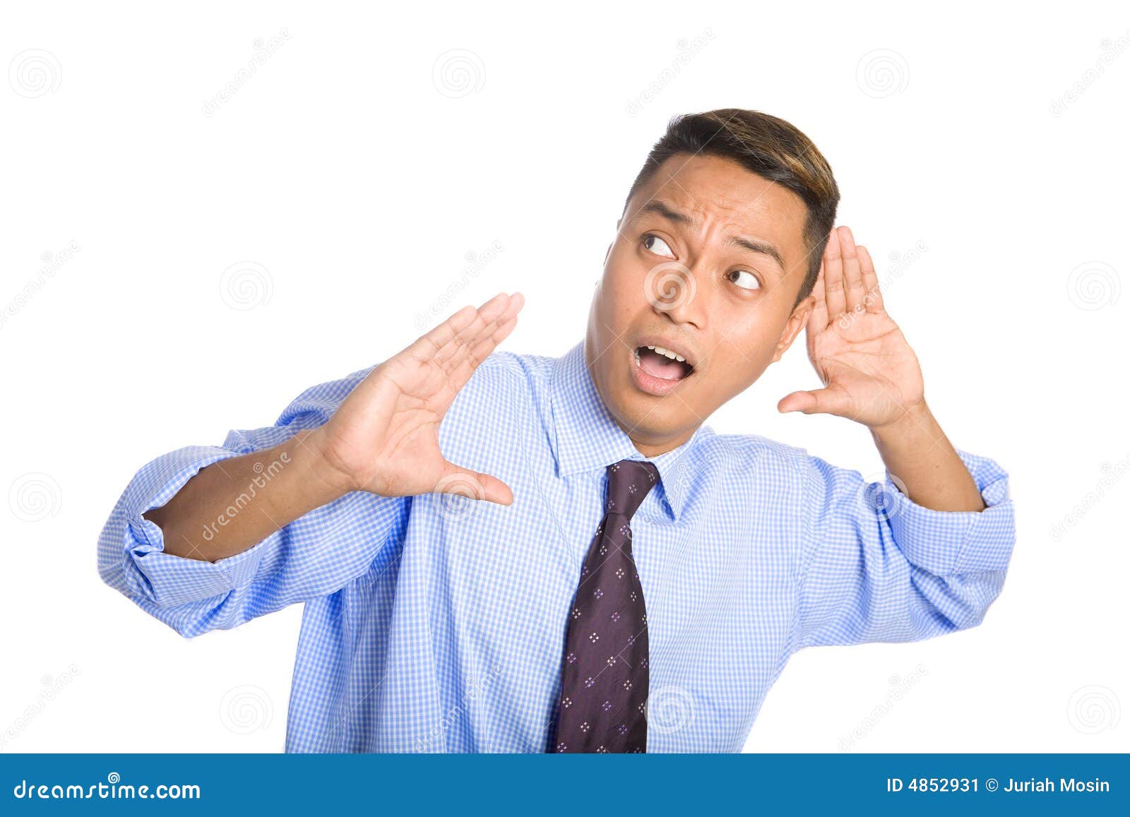 Businessman Appearing Shock Stock Image - Image of gossip, smart: 4852931