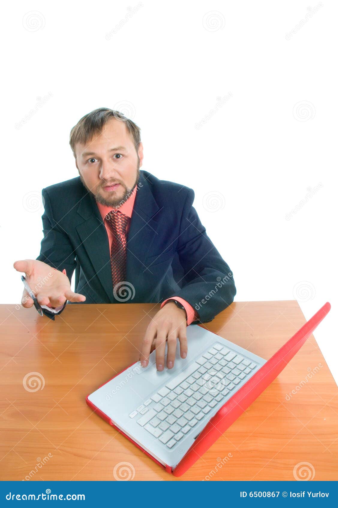 A Businessman Asking Question Stock Image - Image of meeting, together ...