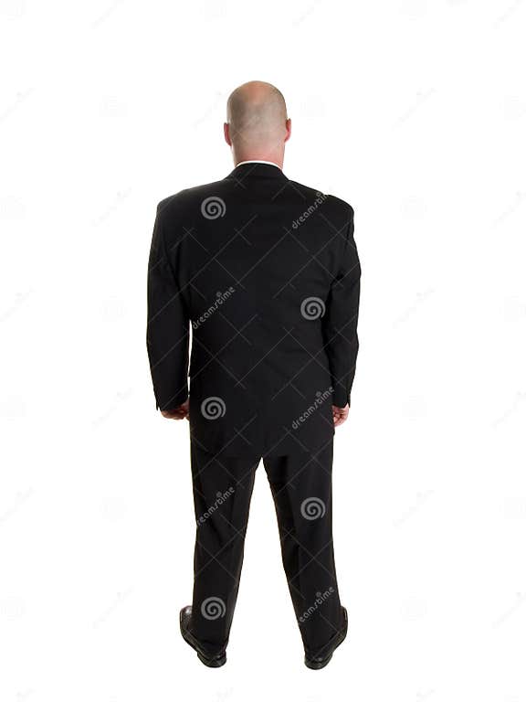 Businessman backside stock image. Image of management - 1232987