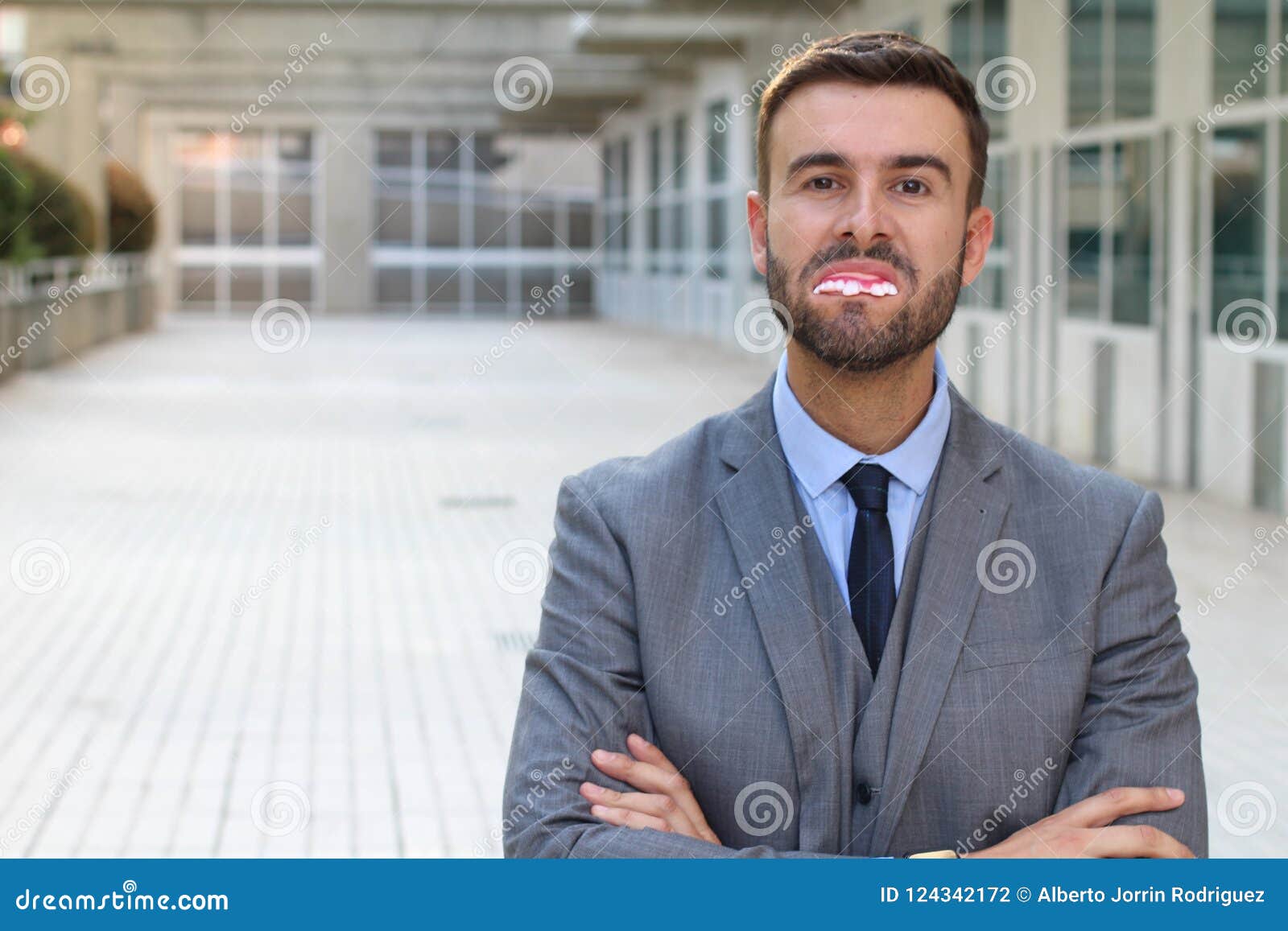 Businessman with really Bad Teeth Stock Photo - Image of health ...