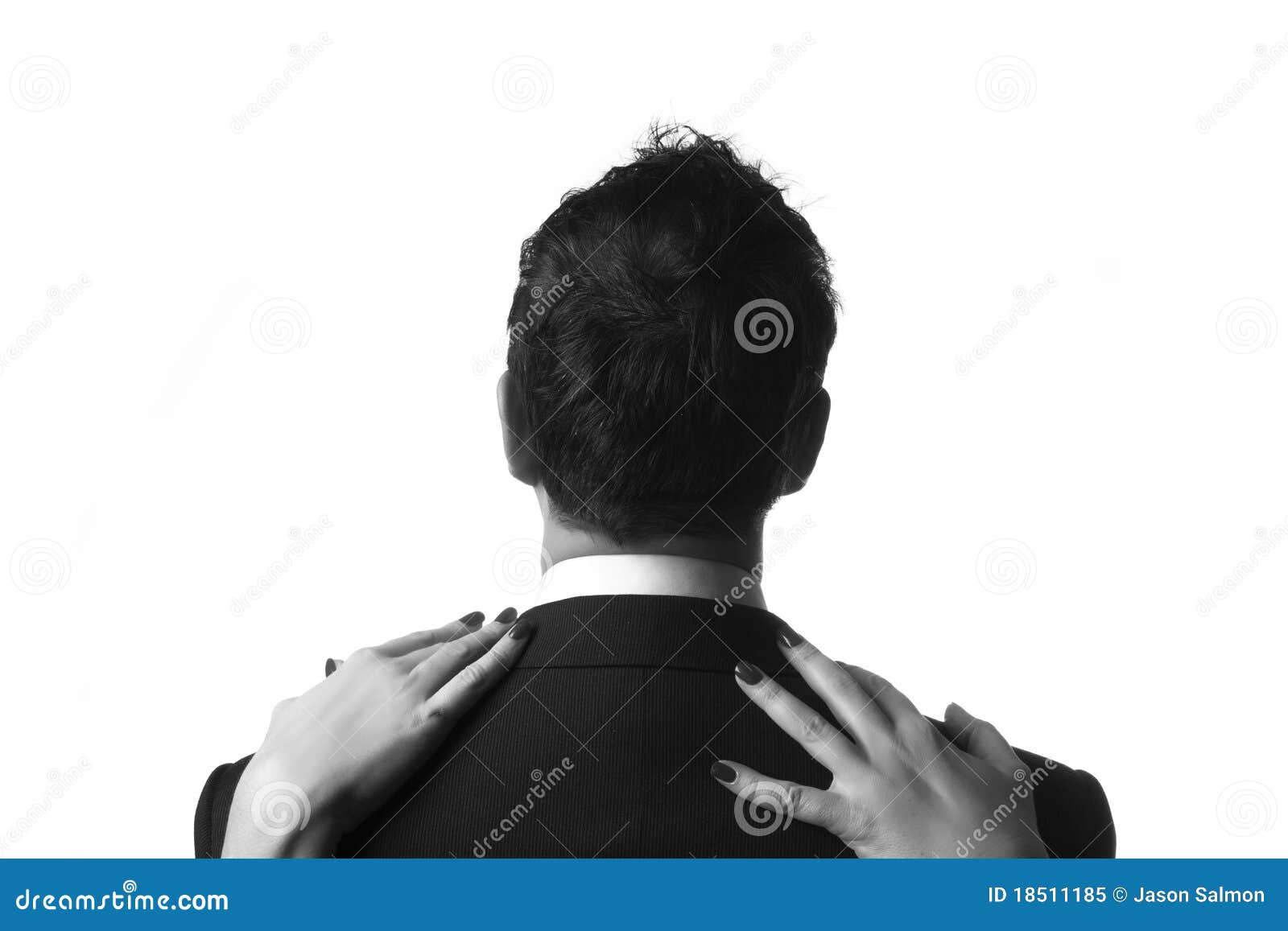 Businessman being seduced stock image. Image of foreplay - 18511185