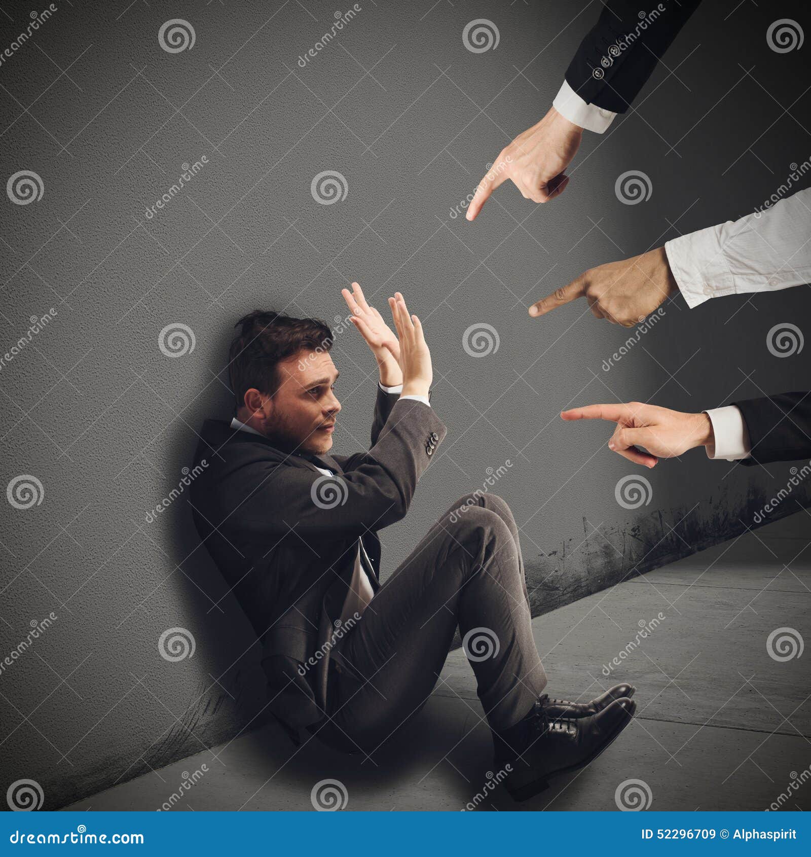 Businessman Blamed Unfairly Stock Image - Image of employed, abuse ...