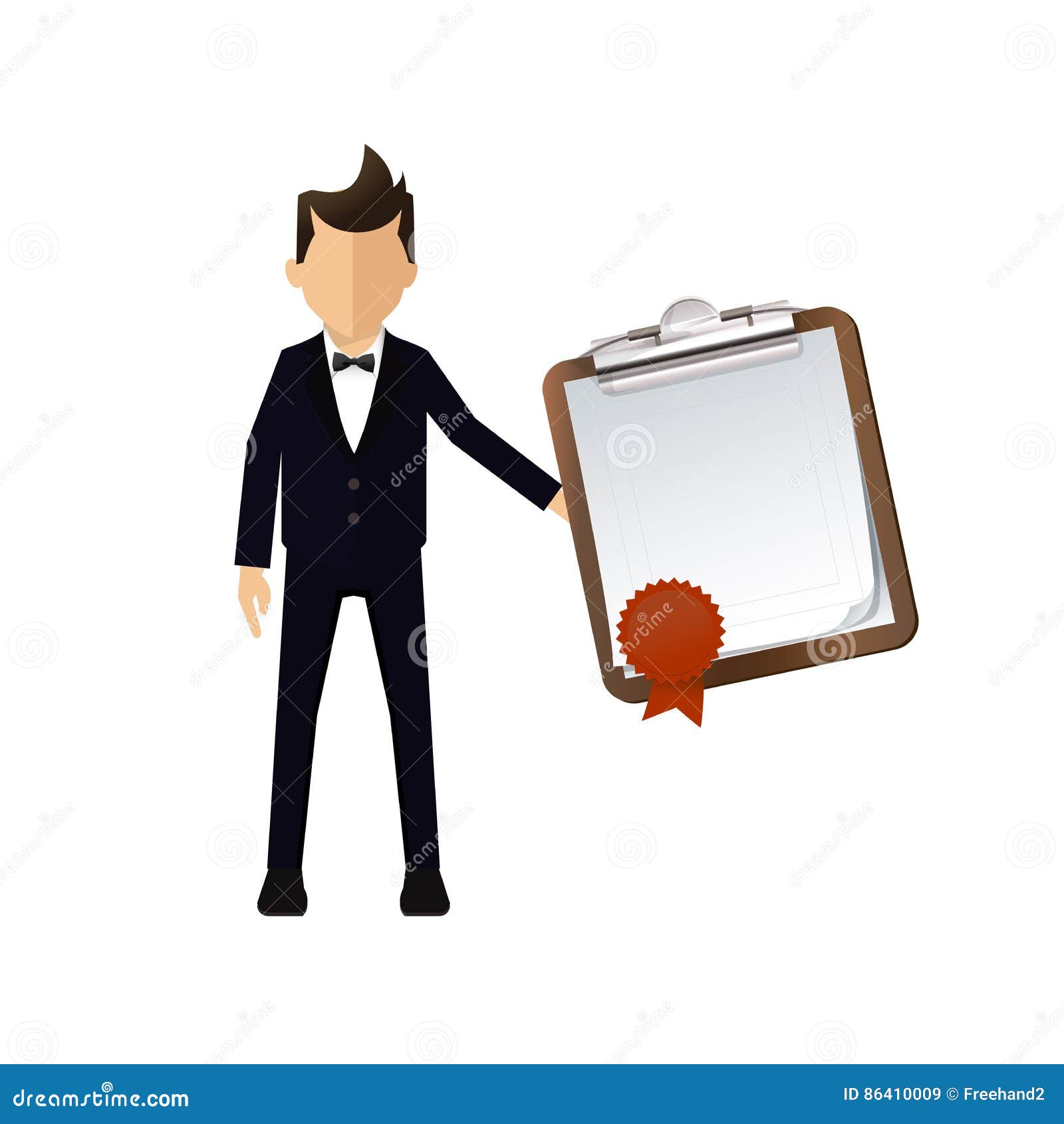 Businessman blank paper stock illustration. Illustration of month ... Businessman blank paper stock illustration. Illustration of month ...
