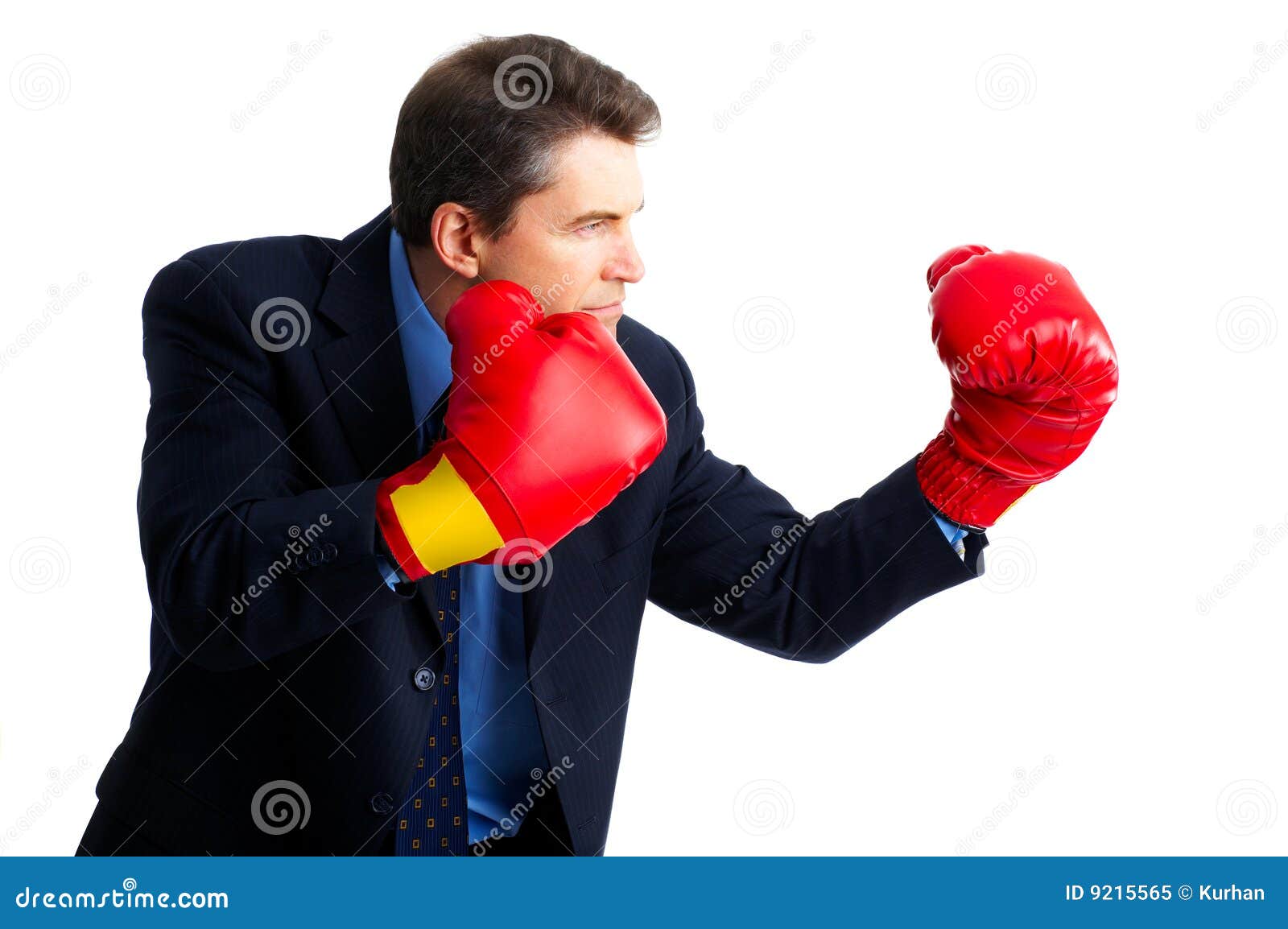 Businessman boxer stock image. Image of boss, champion - 9215565