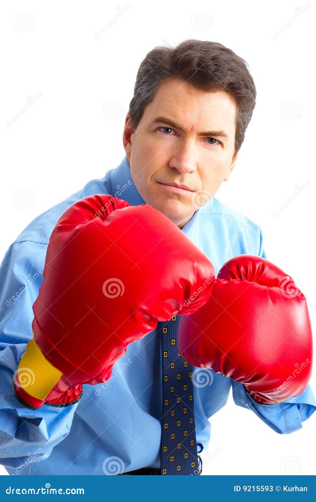 Businessman boxer stock image. Image of combat, business - 9215593
