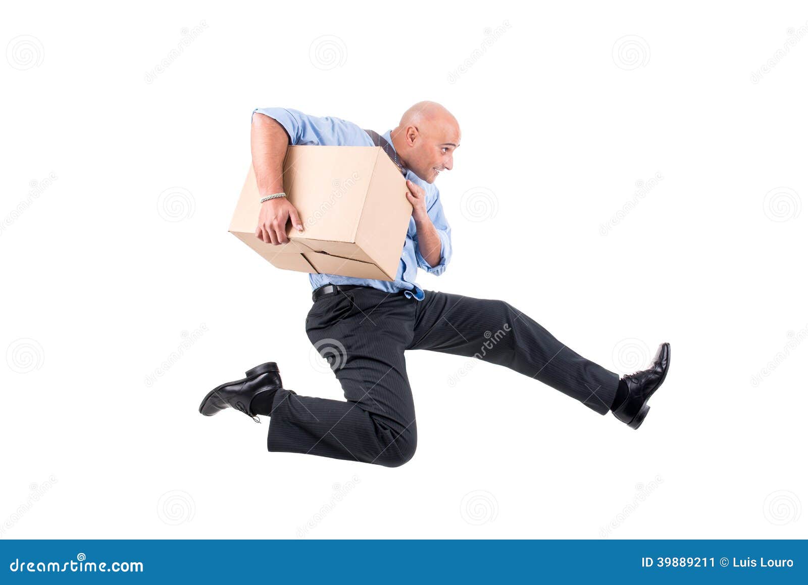 Businessman with boxes stock image. Image of cardboard - 39889211