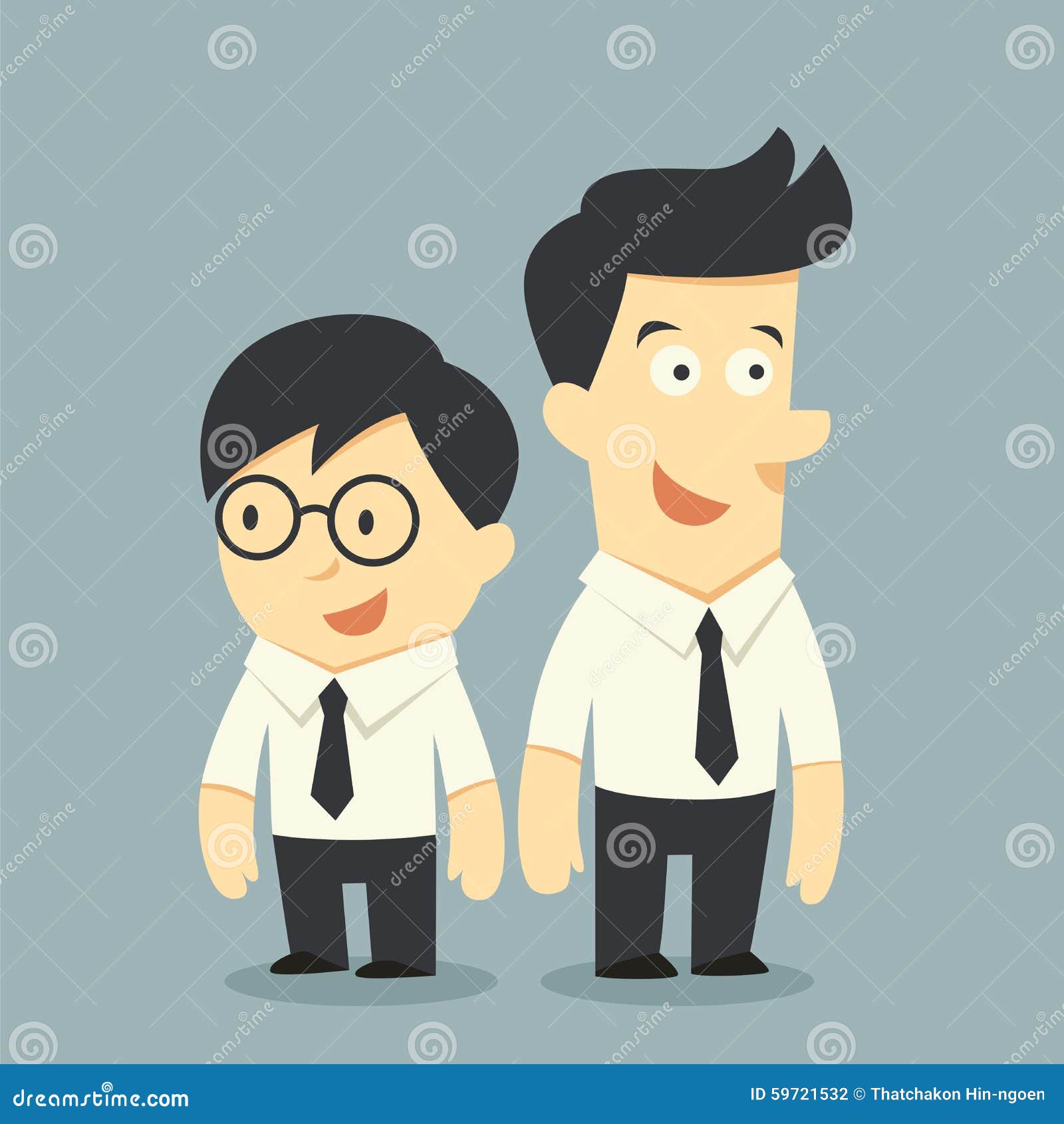 Businessman buddy stock vector. Illustration of businessman - 59721532