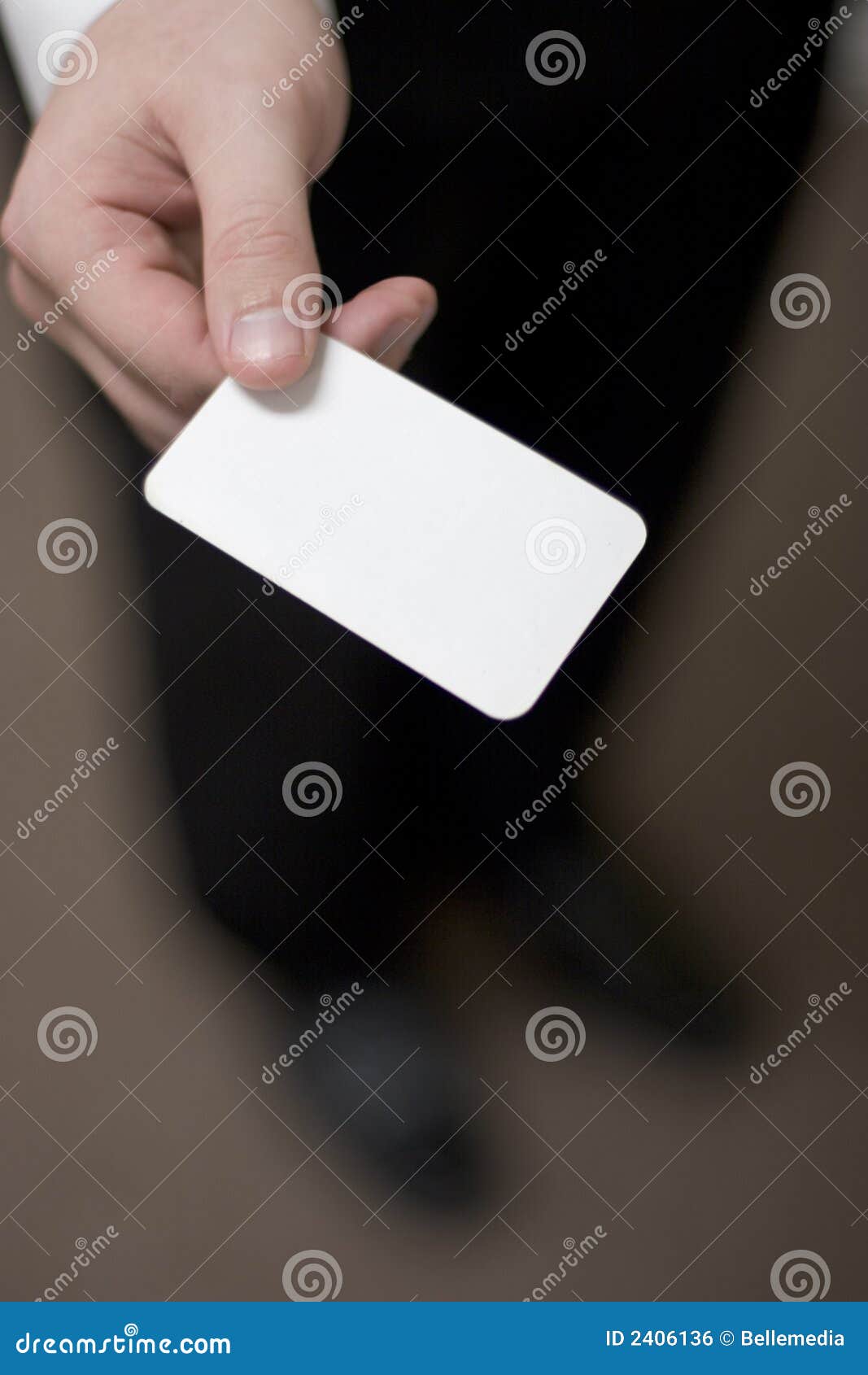 Businessman business card stock photo. Image of front - 2406136