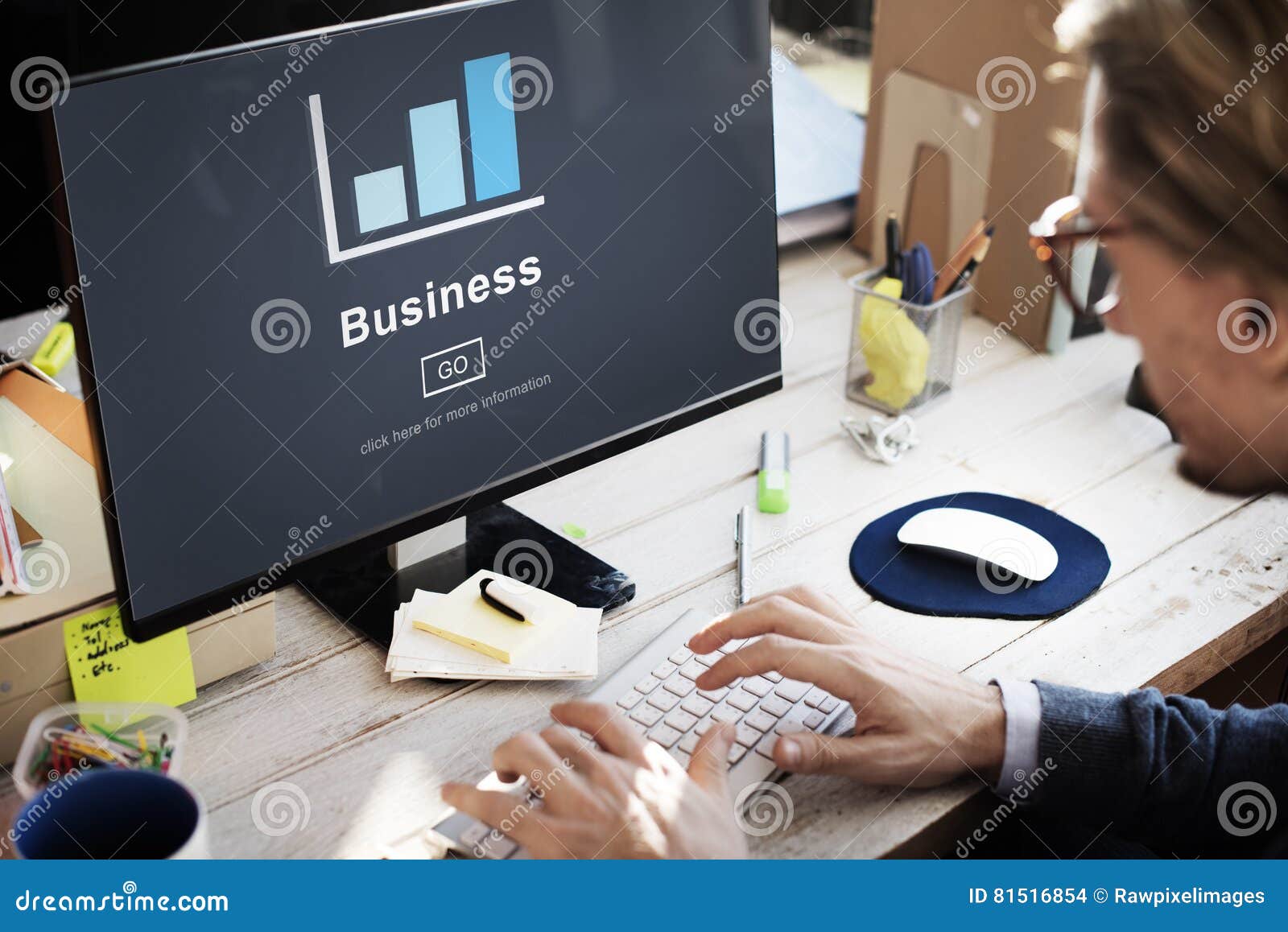 Businessman Business Graphic Design Concept Stock Photo - Image of firm ...