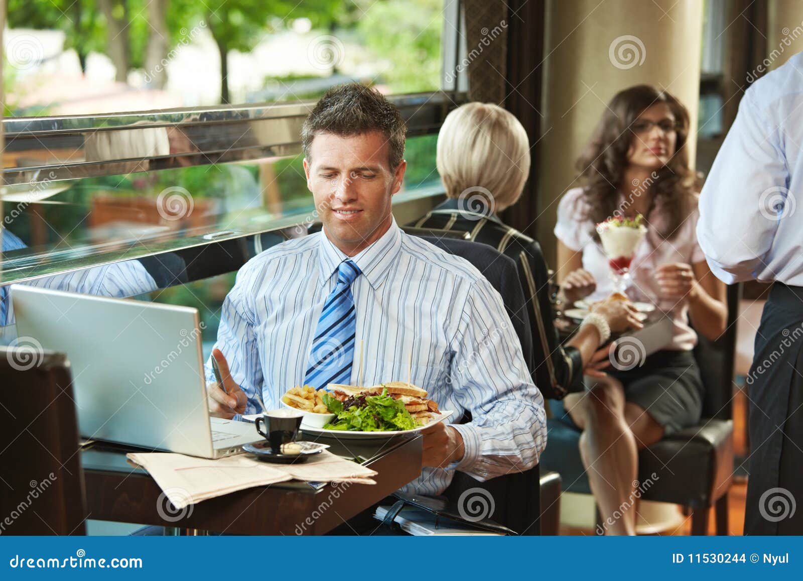 Businessman in cafe stock photo. Image of eating, business - 11530244 Businessman in cafe stock photo. Image of eating, business - 11530244