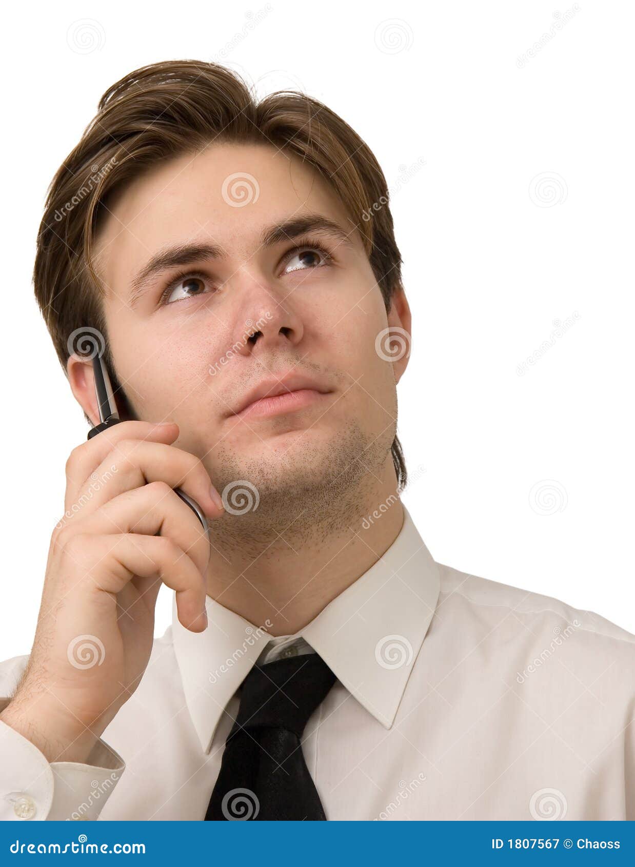 Businessman calling stock image. Image of clothing, male - 1807567