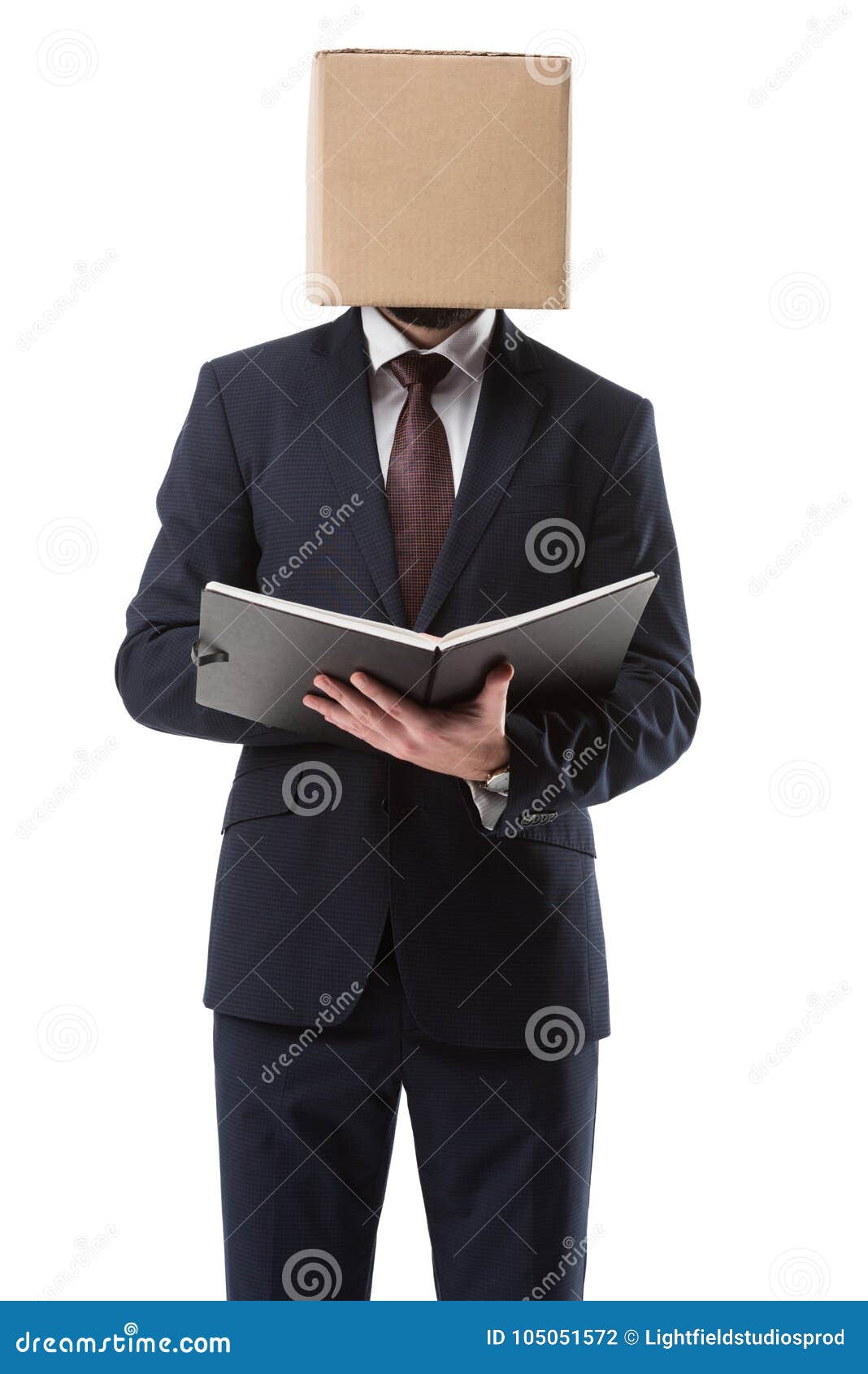 Businessman holding folder stock photo. Image of adult - 105051572