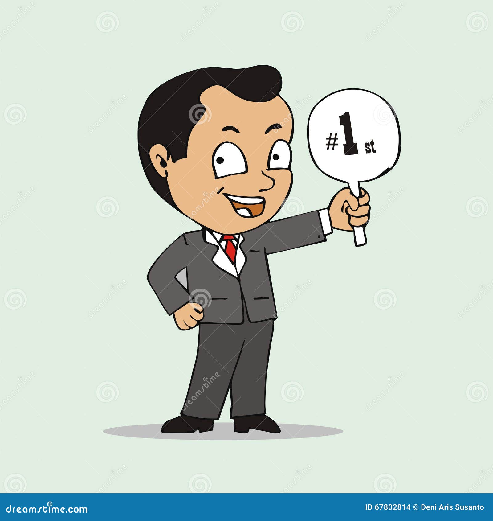 Businessman cartoon vector stock illustration. Illustration of adult ...