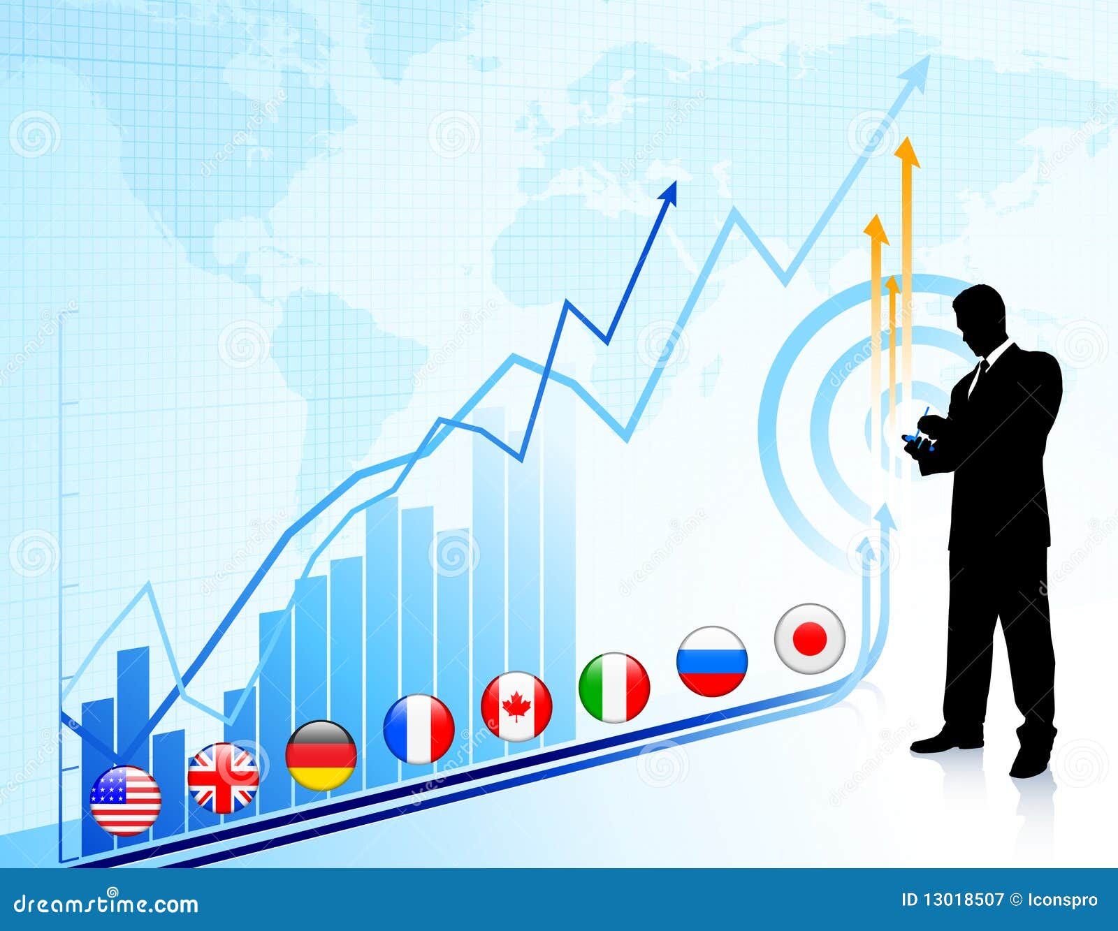 Businessman Chart Background Graph Stock Illustrations – 20,292 ...
