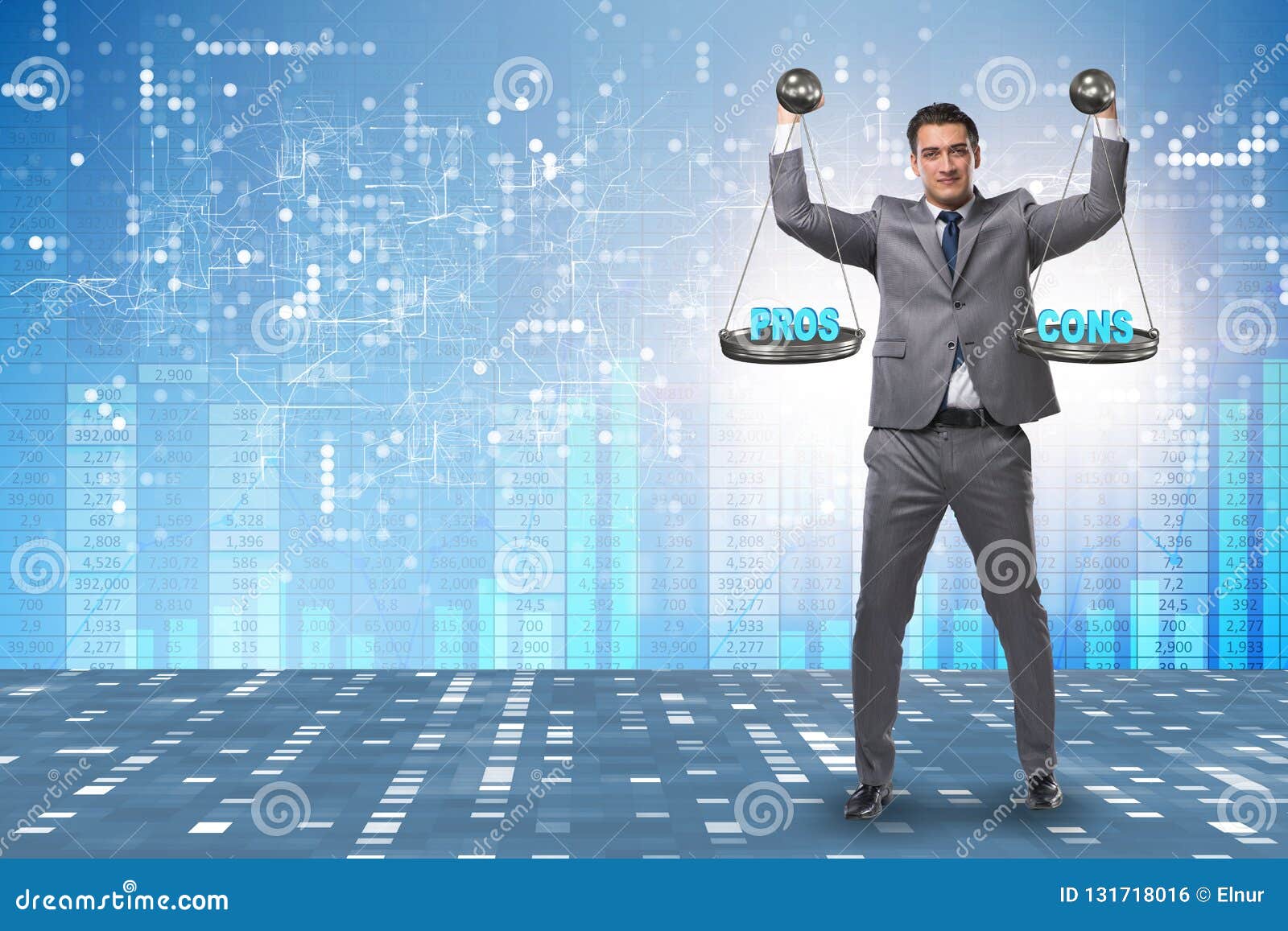 The Businessman Choosing Pros and Cons Stock Photo - Image of ... The Businessman Choosing Pros and Cons Stock Photo - Image of ...