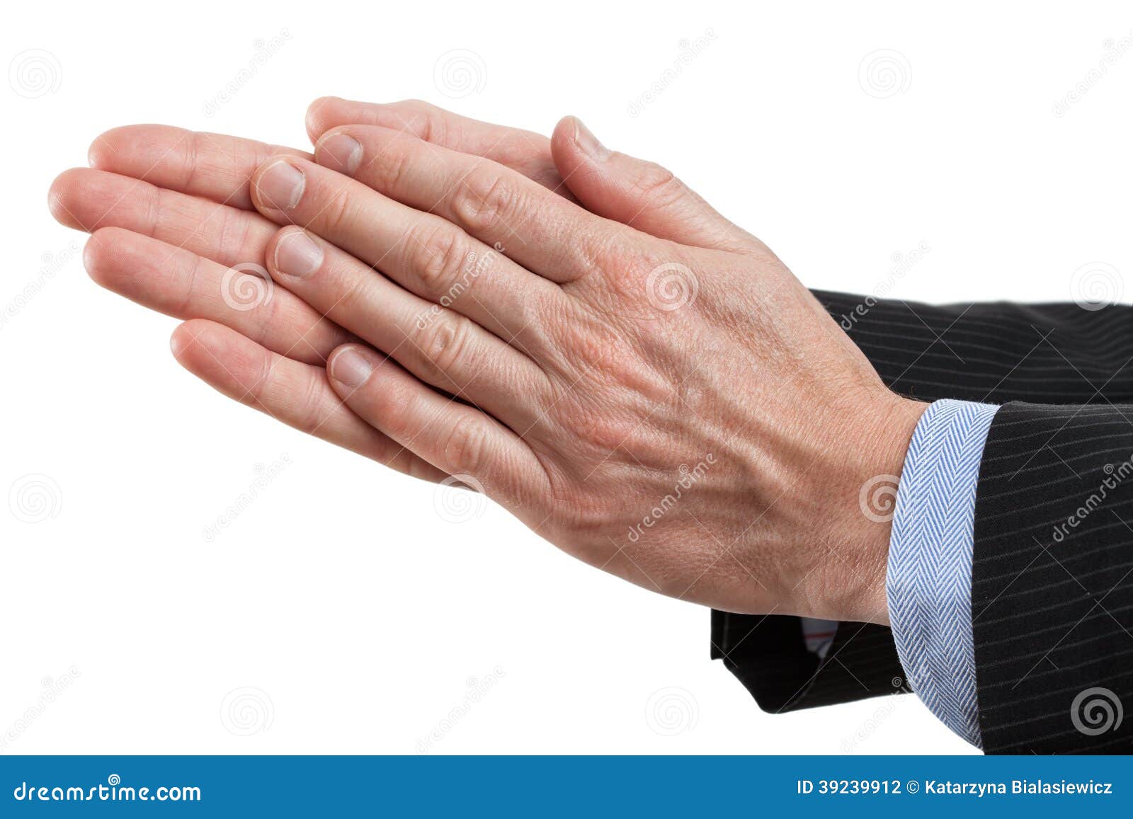 Businessman Clapping His Hands Stock Photo - Image of professional ... Businessman Clapping His Hands Stock Photo - Image of professional ...