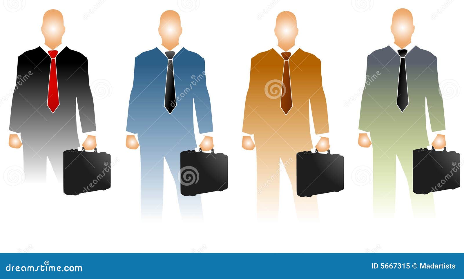 Businessman Clip Art Picture. Image: 5667315