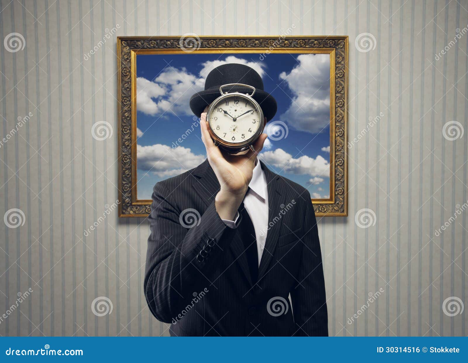 Time concept stock photo. Image of human, baroque, male - 30314516