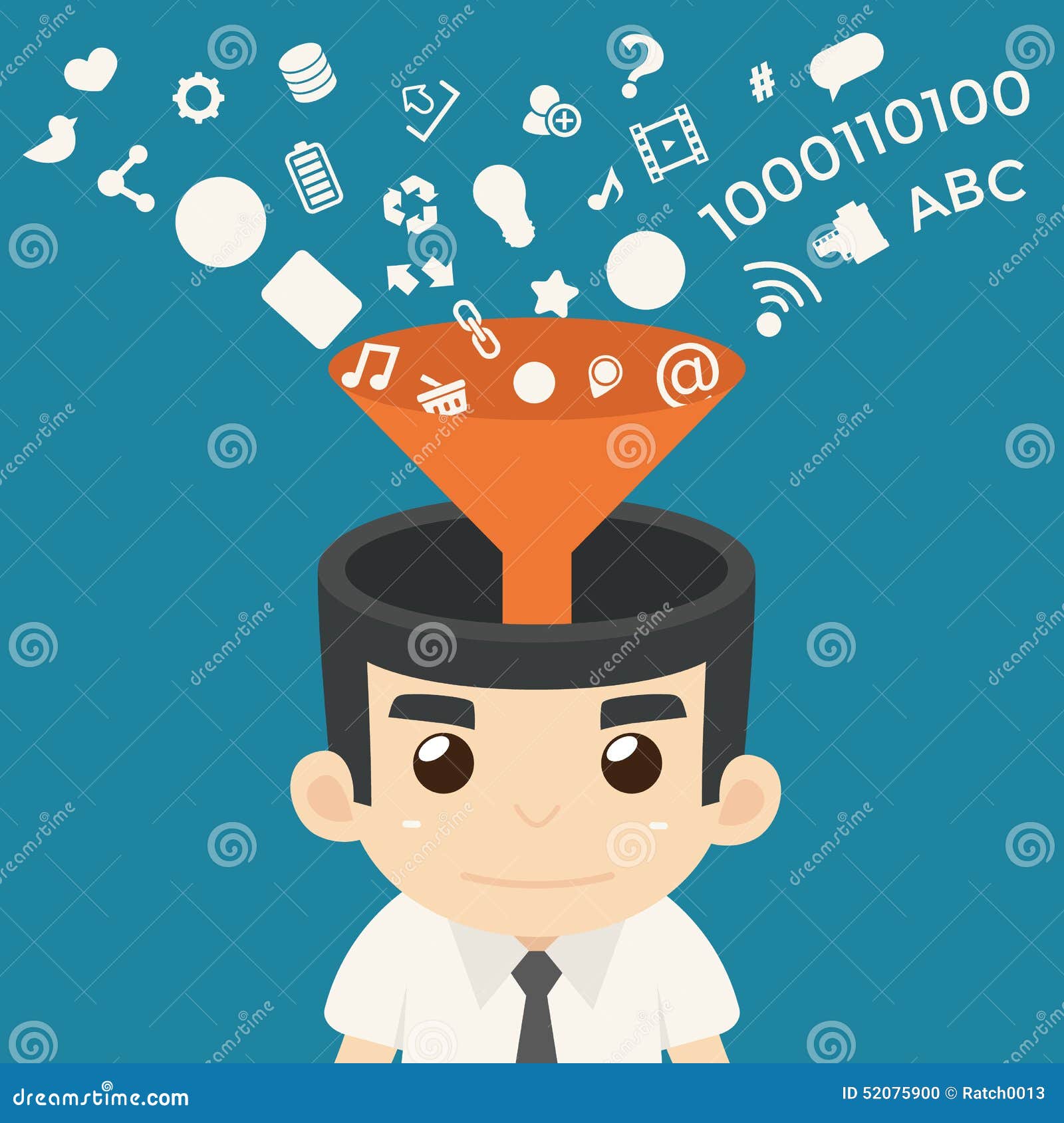 Two Businessman Communication Business Partnership Agreement Concept ...