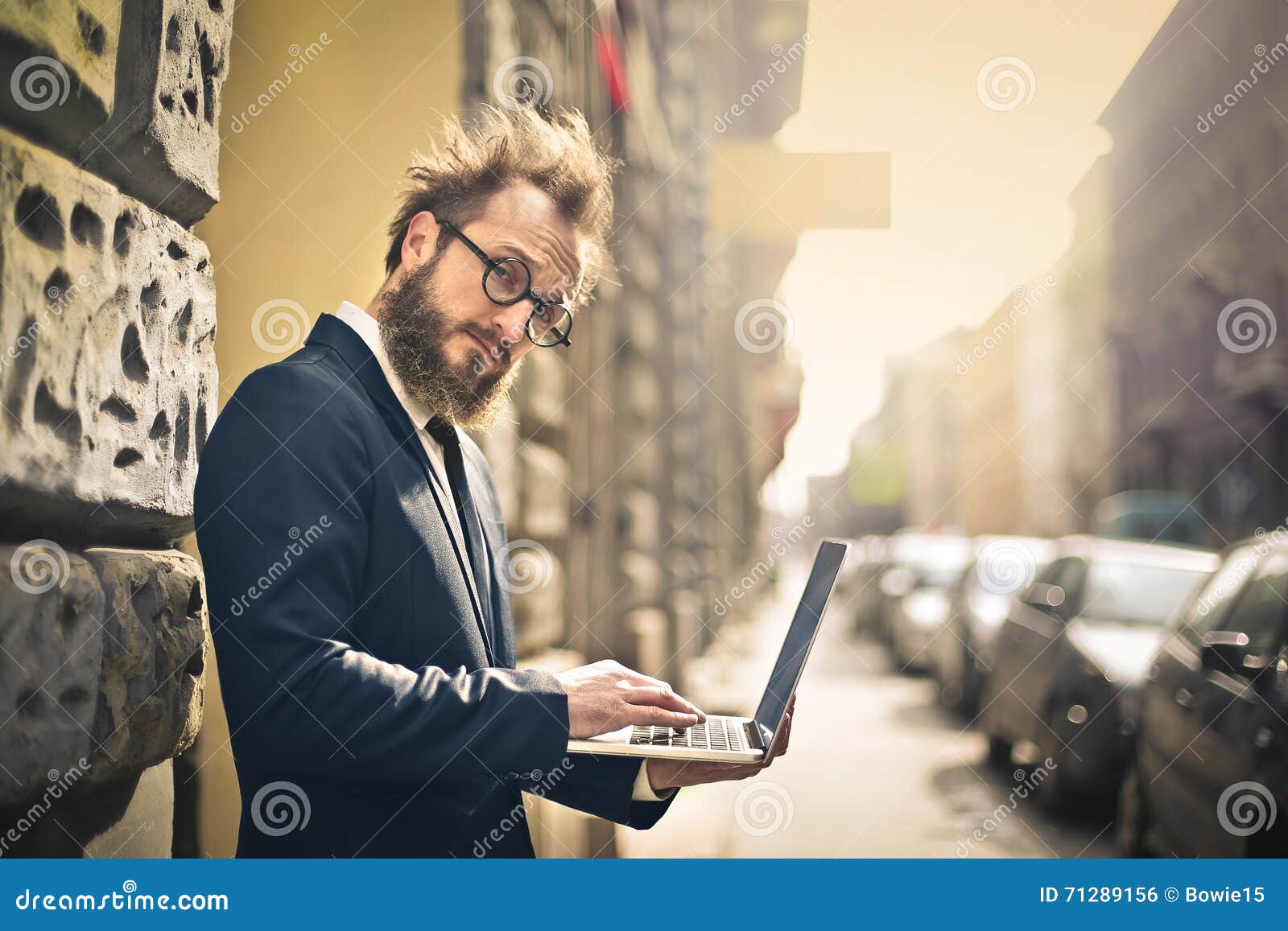Businessman with computer stock photo. Image of opportunity - 71289156 Businessman with computer stock photo. Image of opportunity - 71289156