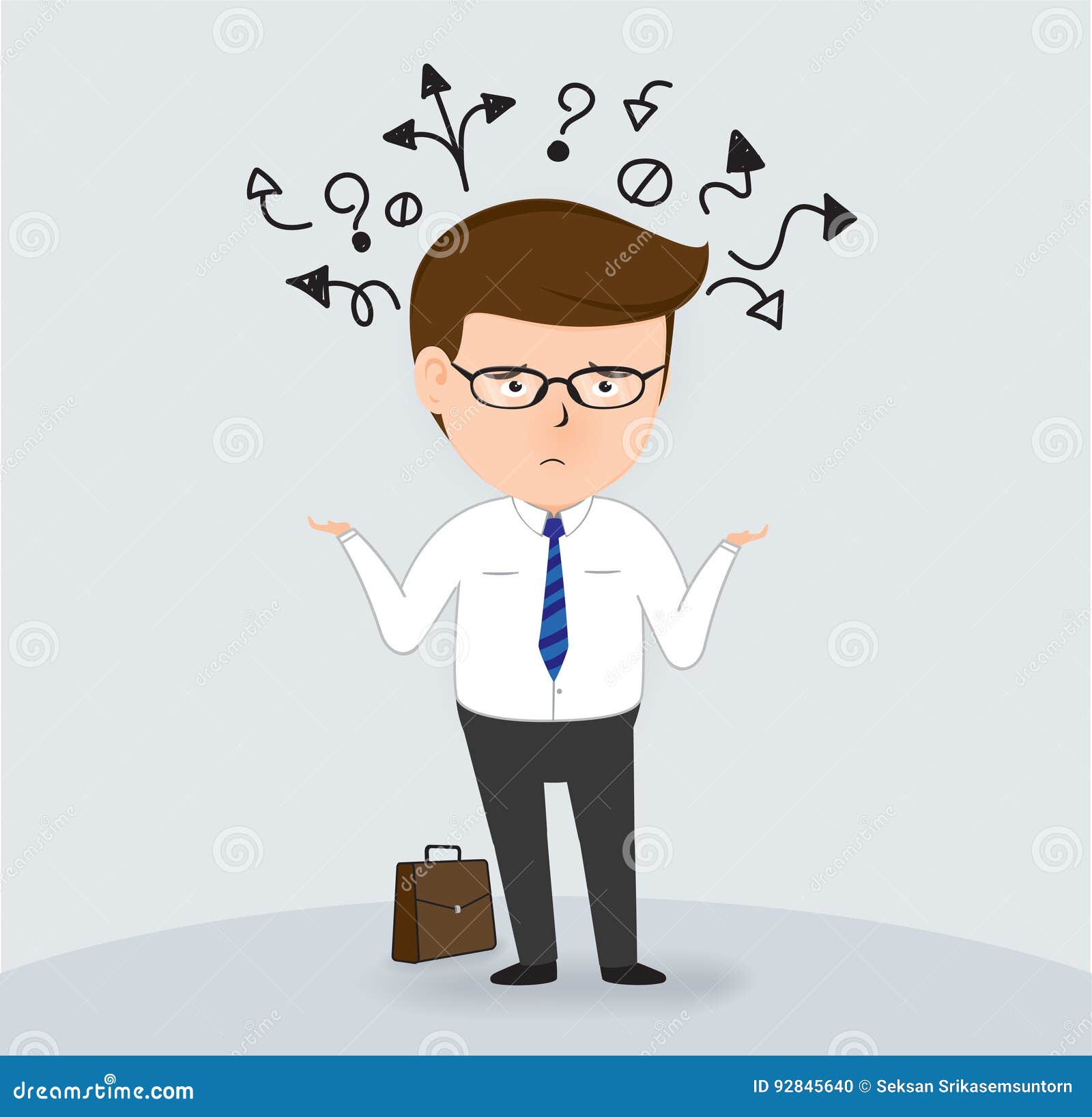 Confused Concept Stock Illustrations – 14,487 Confused Concept Stock ...