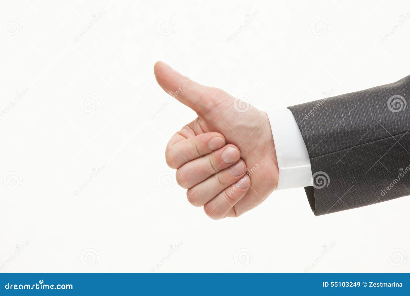 Businessman Counting Off on His Fingers Stock Image - Image of consent ...