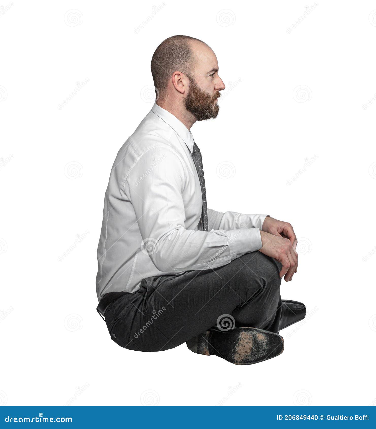 Businessman in Cross-legged Position Sitting Stock Photo - Image of ... Businessman in Cross-legged Position Sitting Stock Photo - Image of ...