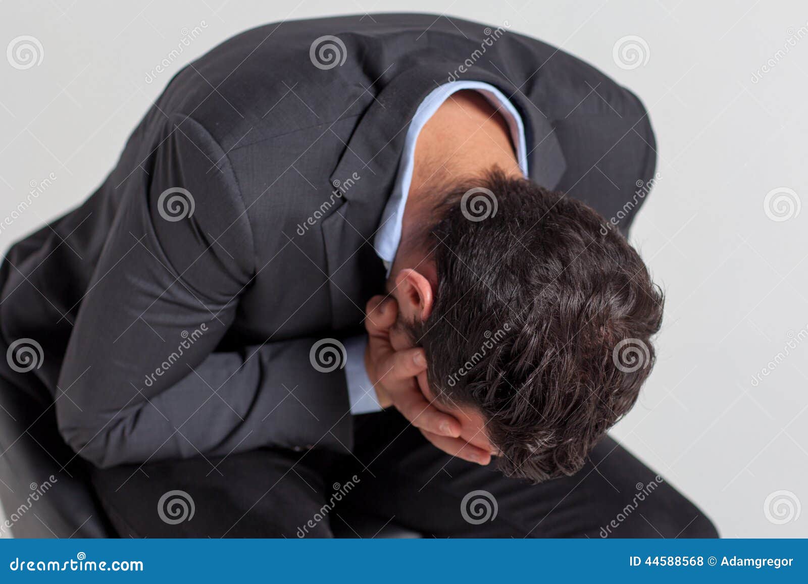 Businessman crying stock photo. Image of businessman - 44588568