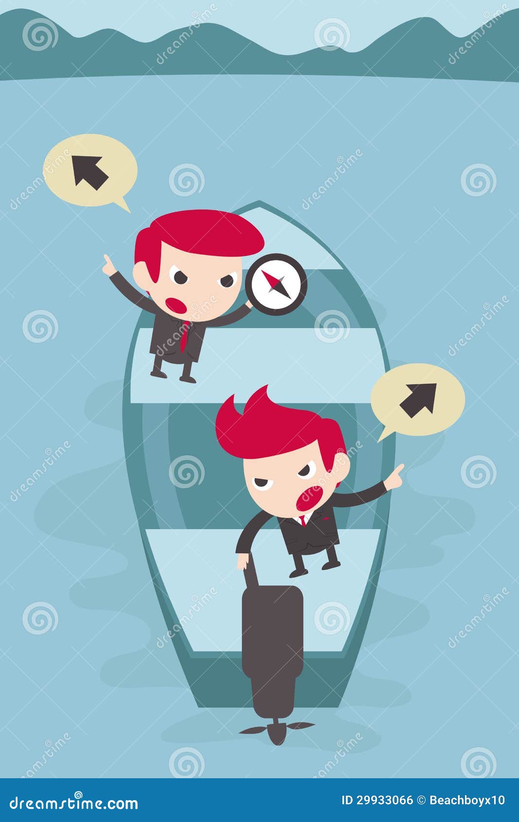 Heated Discussion Clipart