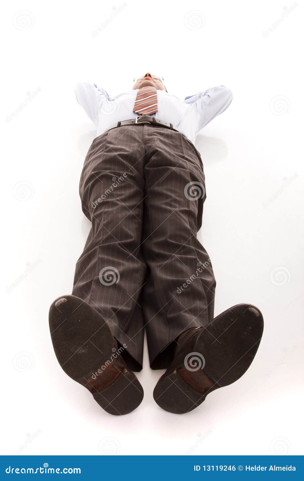 Businessman defeated stock photo. Image of death, laying - 13119246