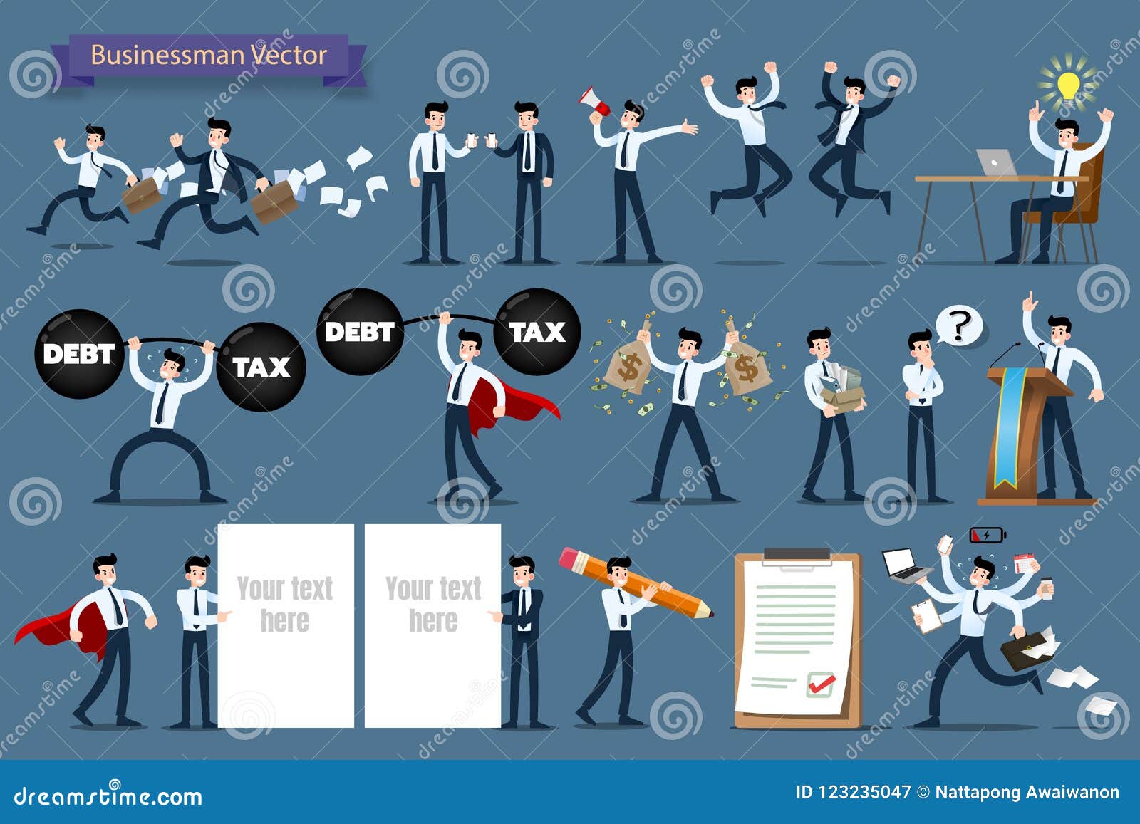 Human Actions Clipart