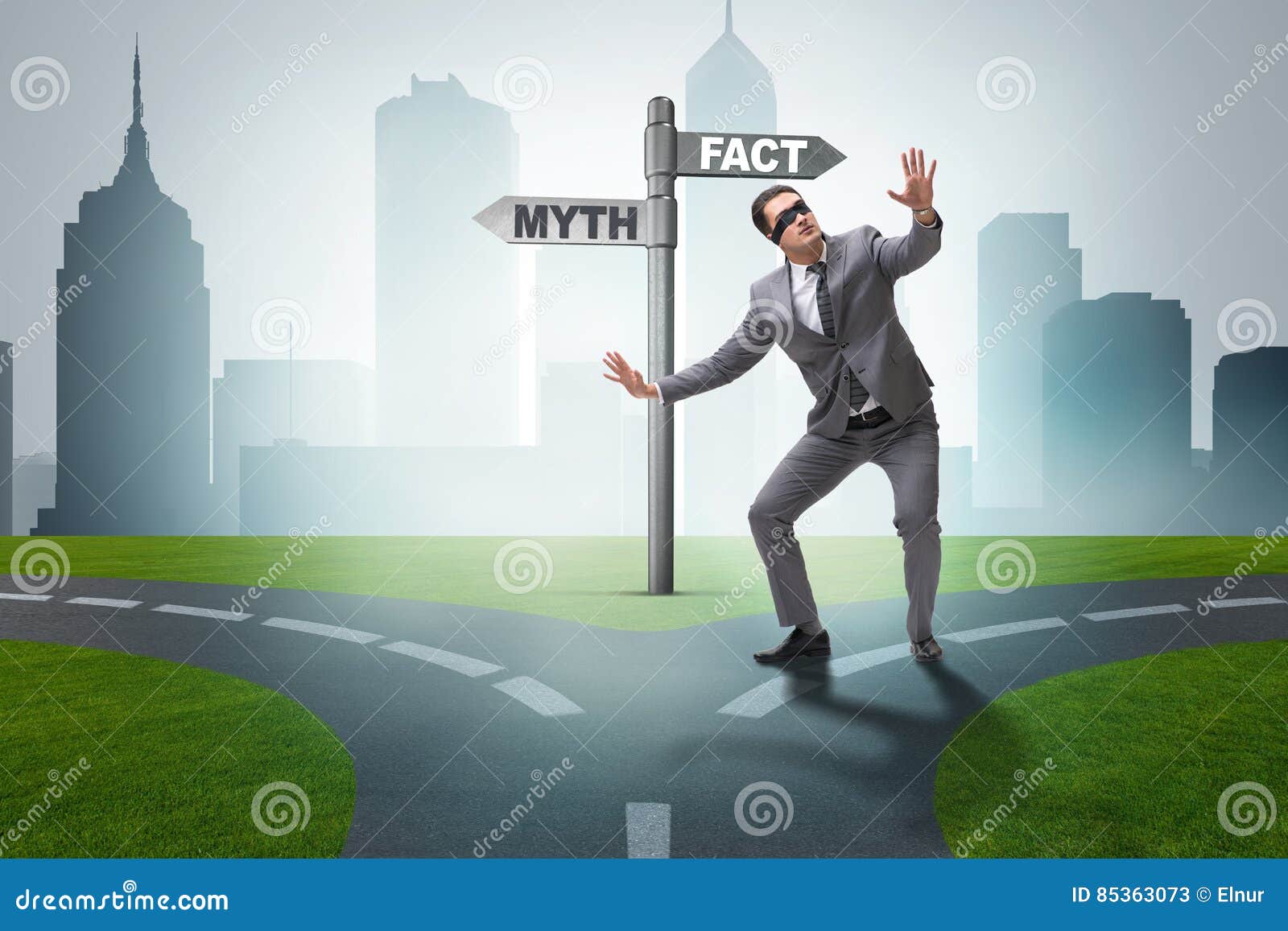 The Businessman in Difficult Choice Concept Stock Image - Image of ...