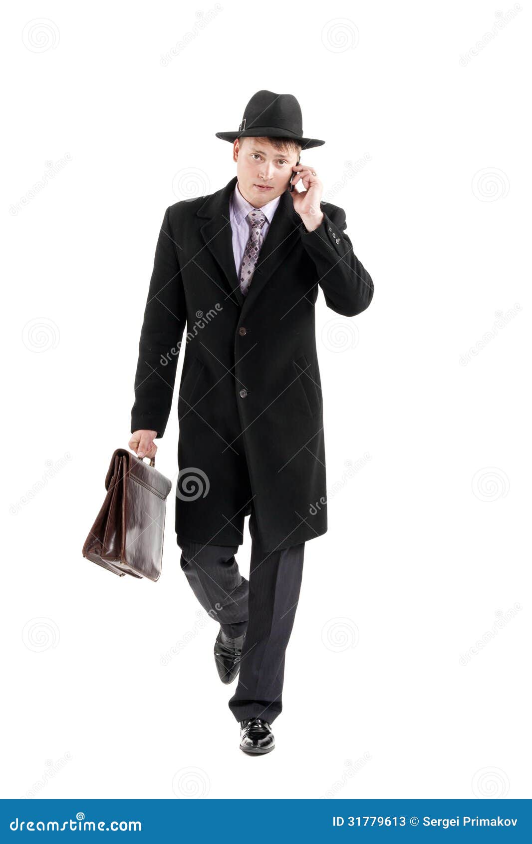 Businessman with the Diplomat Stock Image - Image of finance, diplomat ...