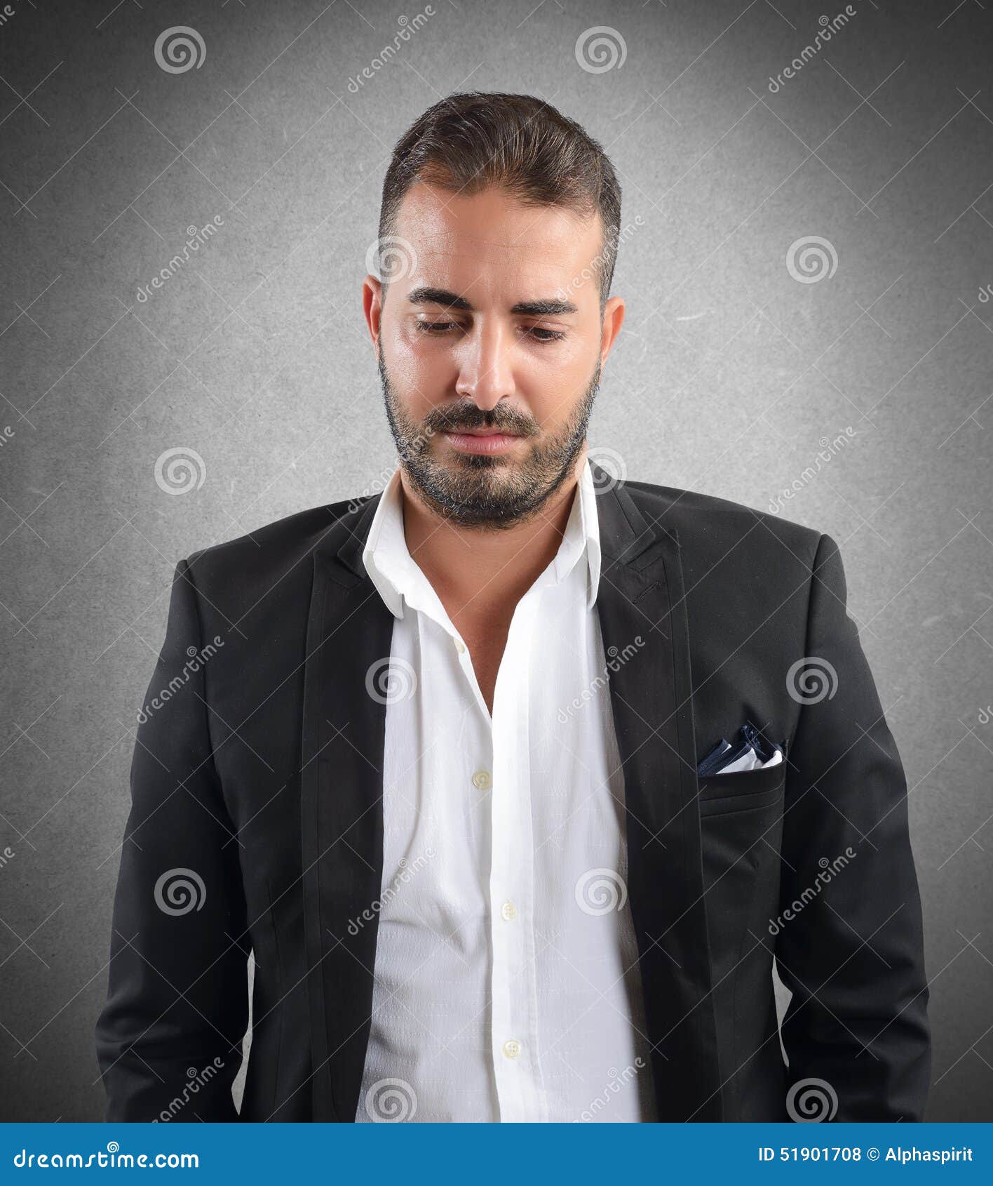 Businessman discouraged stock photo. Image of face, exhausted - 51901708