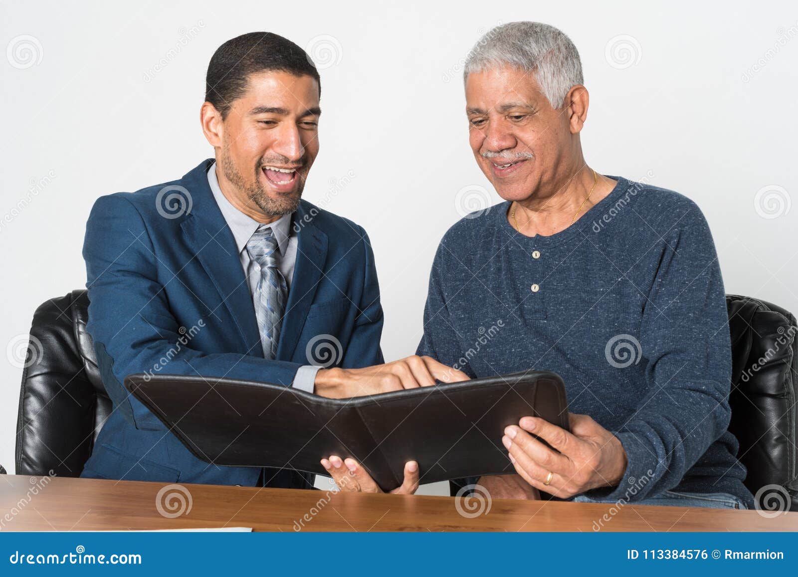 Businessman Doing Financial Planning Stock Photo - Image of senior ...