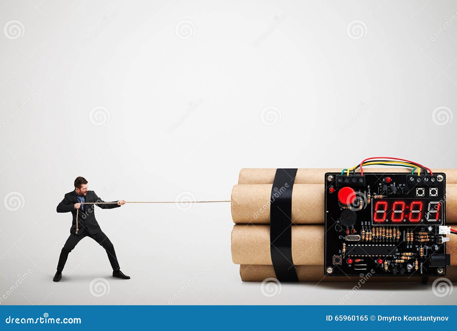 Explosion Timer Activated, Safety Danger, Cyber Criminal On Codes ...