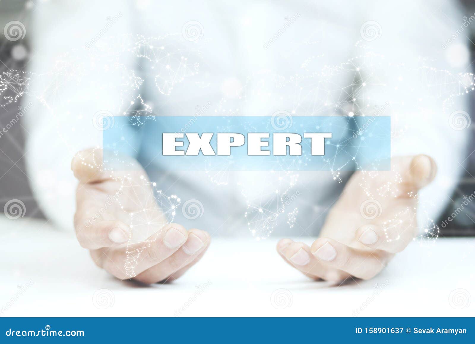 IT Expert Drawing A Seo Diagram With Office Background Royalty-Free ...