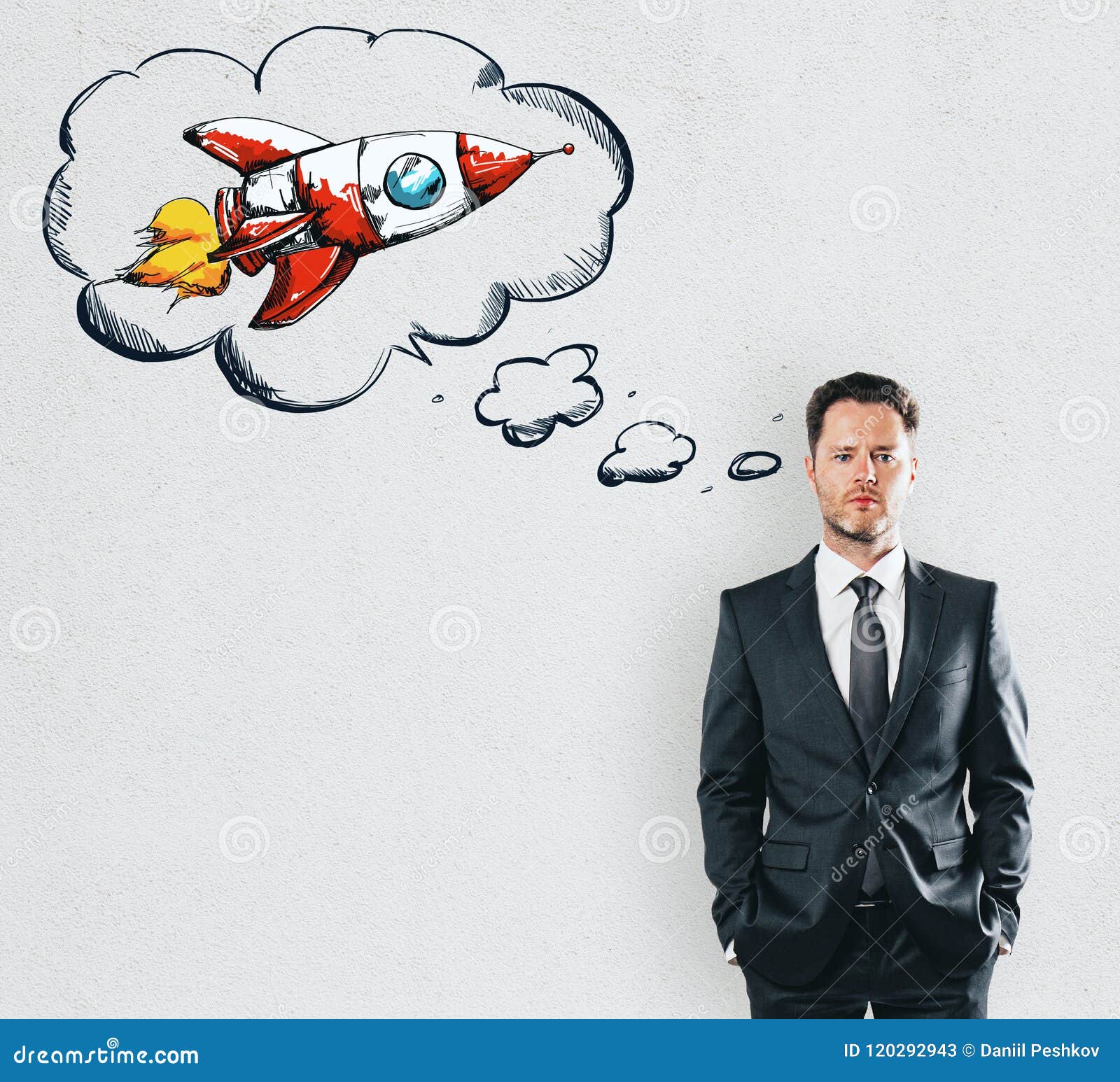 Dream about concept stock image. Image of cloud, person - 120292943