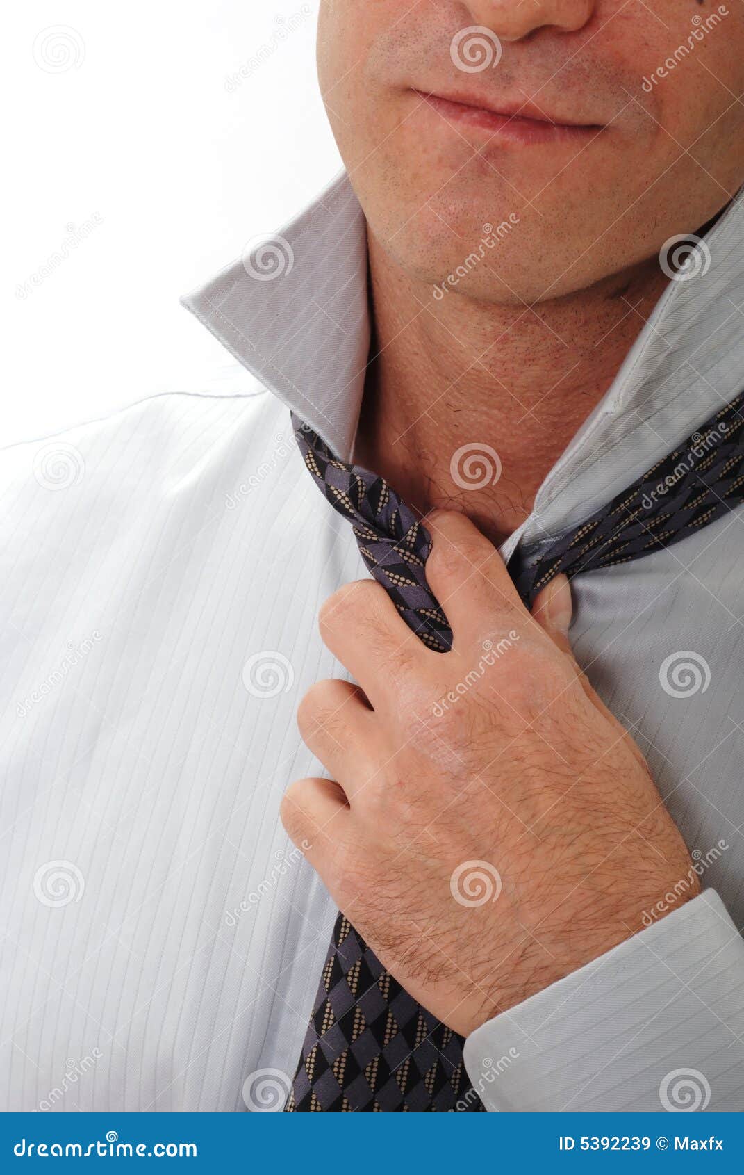 Businessman dressing stock image. Image of work, business - 5392239