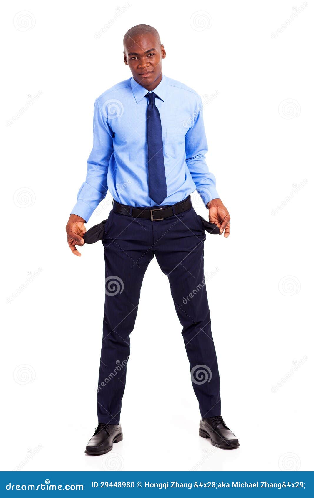 Businessman empty pockets stock photo. Image of office - 29448980